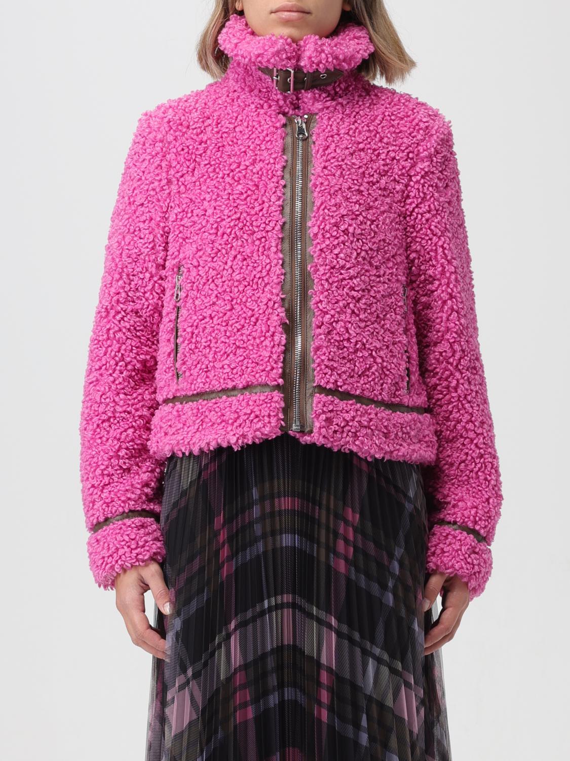 Stand Studio Jacket woman - Fuchsia | 612969026 | GIGLIO.COM