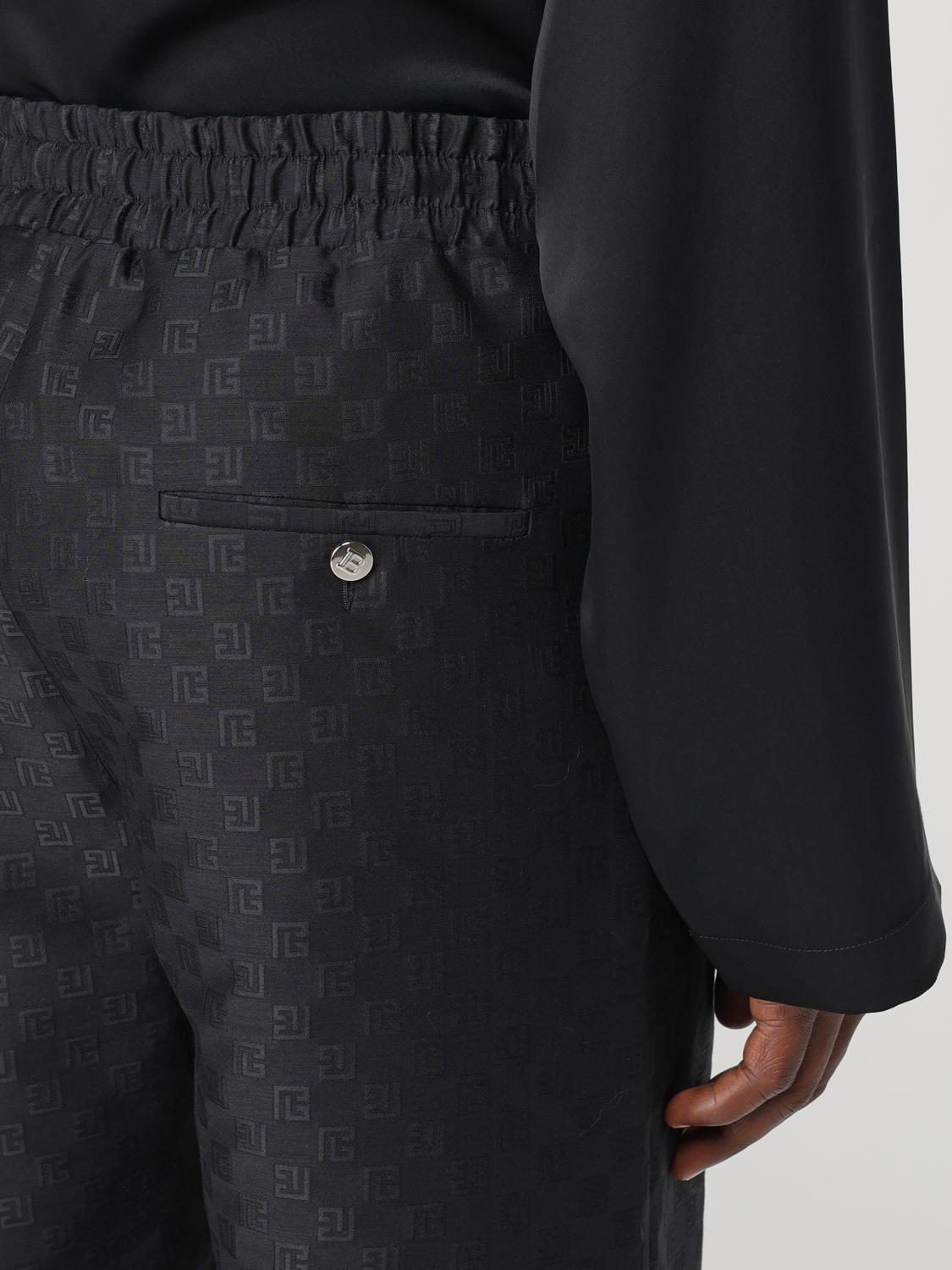 Balmain Pants men - Black | BH0PO071WC19EAP | GIGLIO.COM