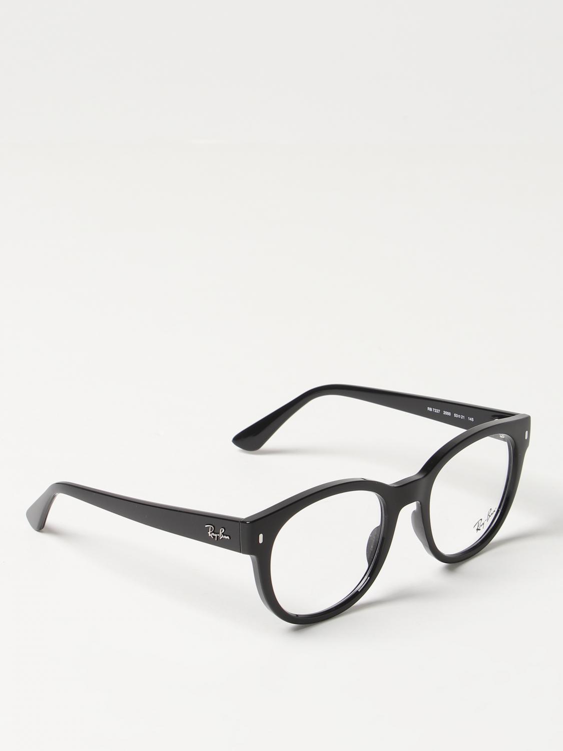 RAY-BAN: Occhiali da vista in acetato - Nero | Occhiali Da Vista Ray ...