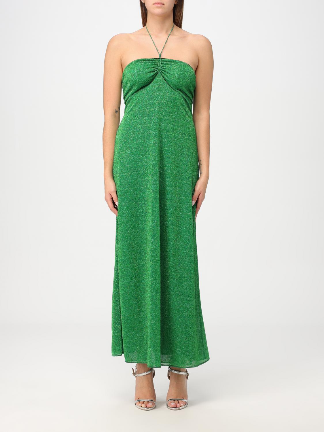 OSÉREE: Dress woman Oseree - Emerald | Oséree dress LEF235 online at ...