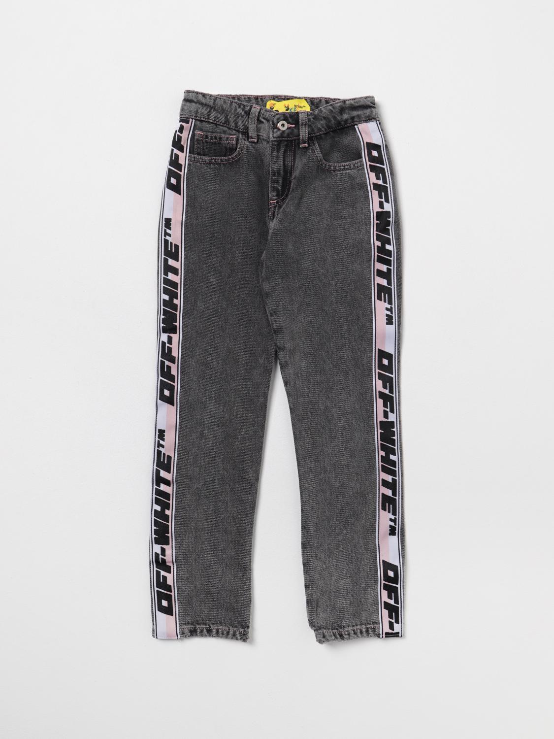 Off-White Kids Jeans kids Off-white - Grey | OGYA003F23DEN001 | GIGLIO.COM