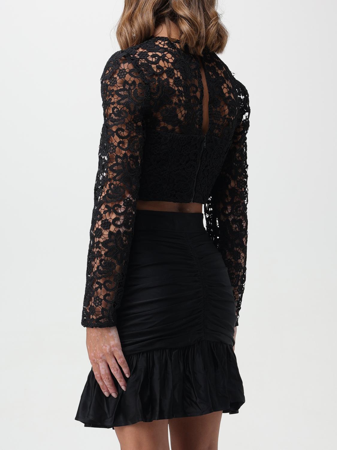 Self-Portrait Outlet: Top woman - Black | Self-Portrait top AW23002TB ...