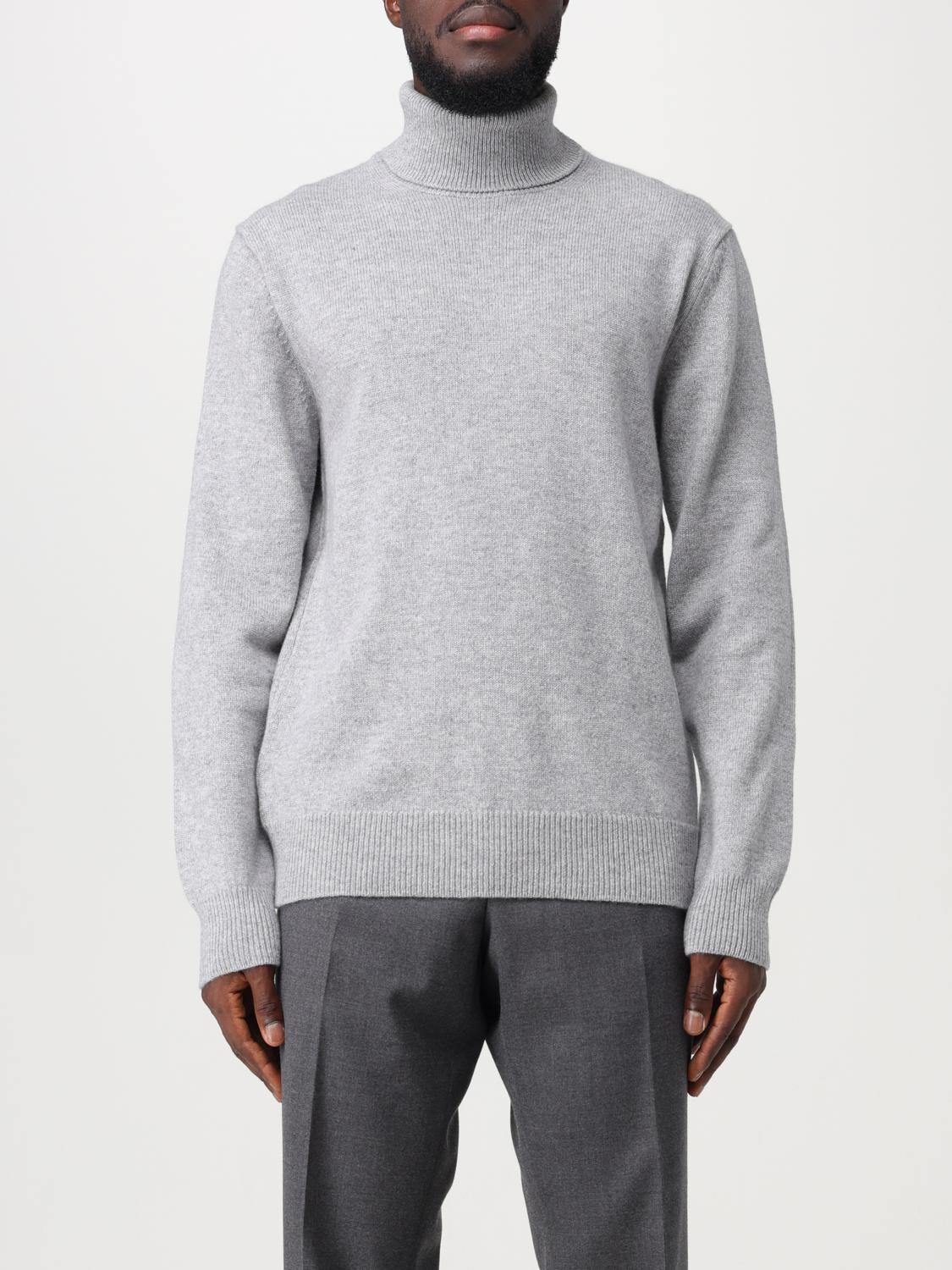 ZANONE: Sweater men - Grey | Zanone sweater 813068ZN207 online at ...