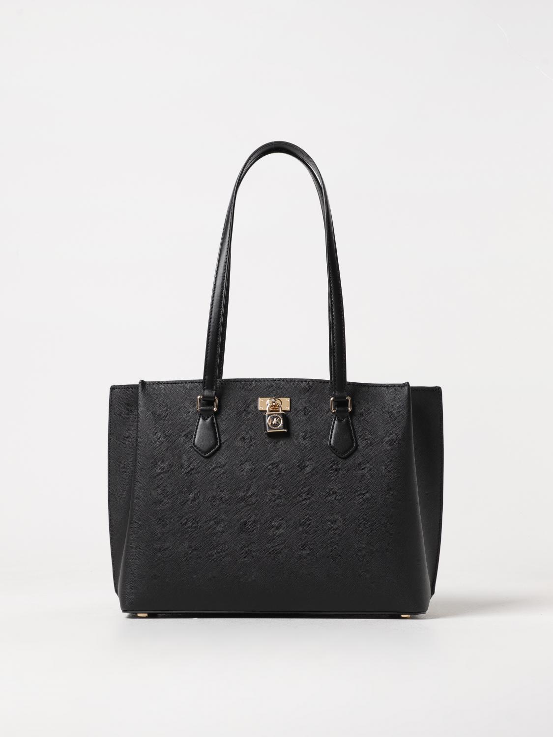 MICHAEL MICHAEL KORS: Ruby bag in saffiano leather - Black | Michael ...