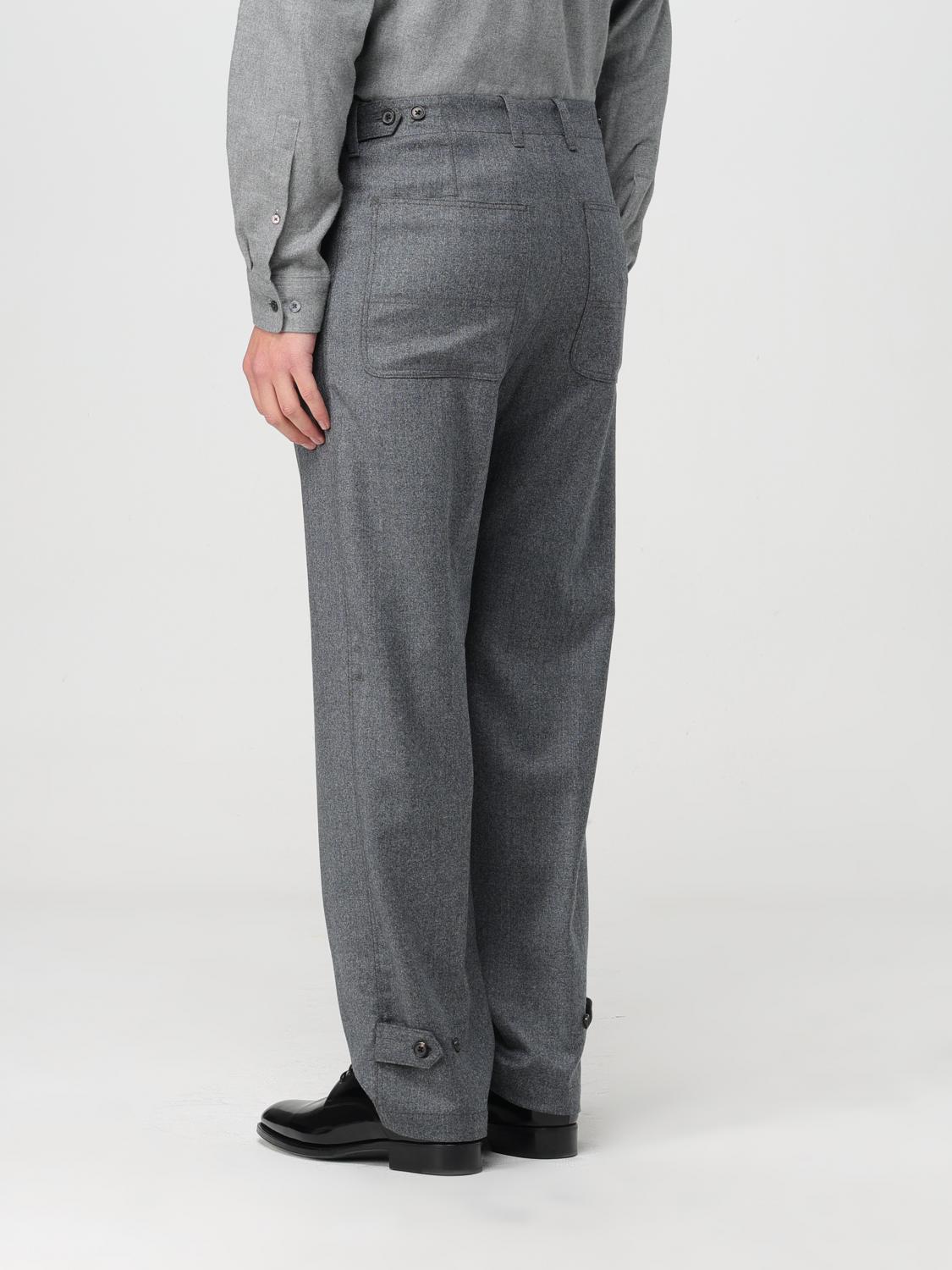 CORNELIANI: Pants men - Grey | Corneliani pants 924H133818404 online at ...
