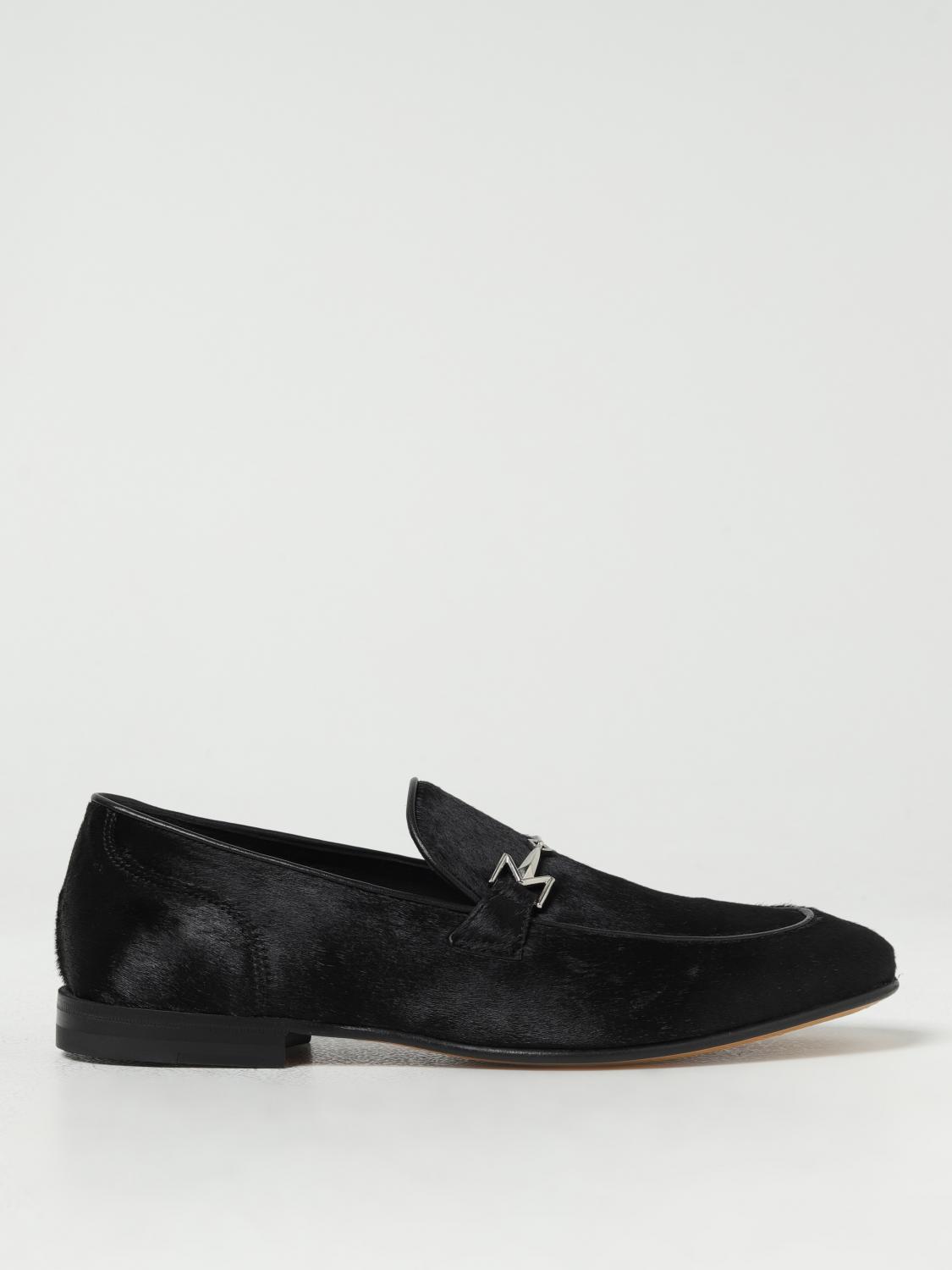 MORESCHI: Shoes men - Black | Moreschi loafers 300060440301 online at ...