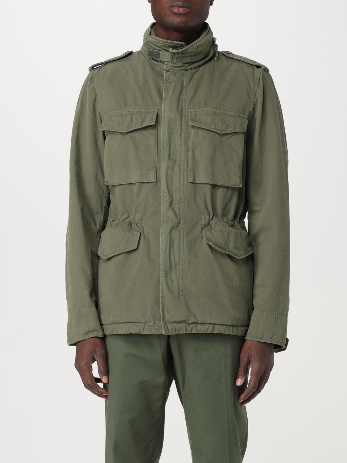 ASPESI: Coat men - Green | Aspesi coat ACG20A263IC online at GIGLIO.COM