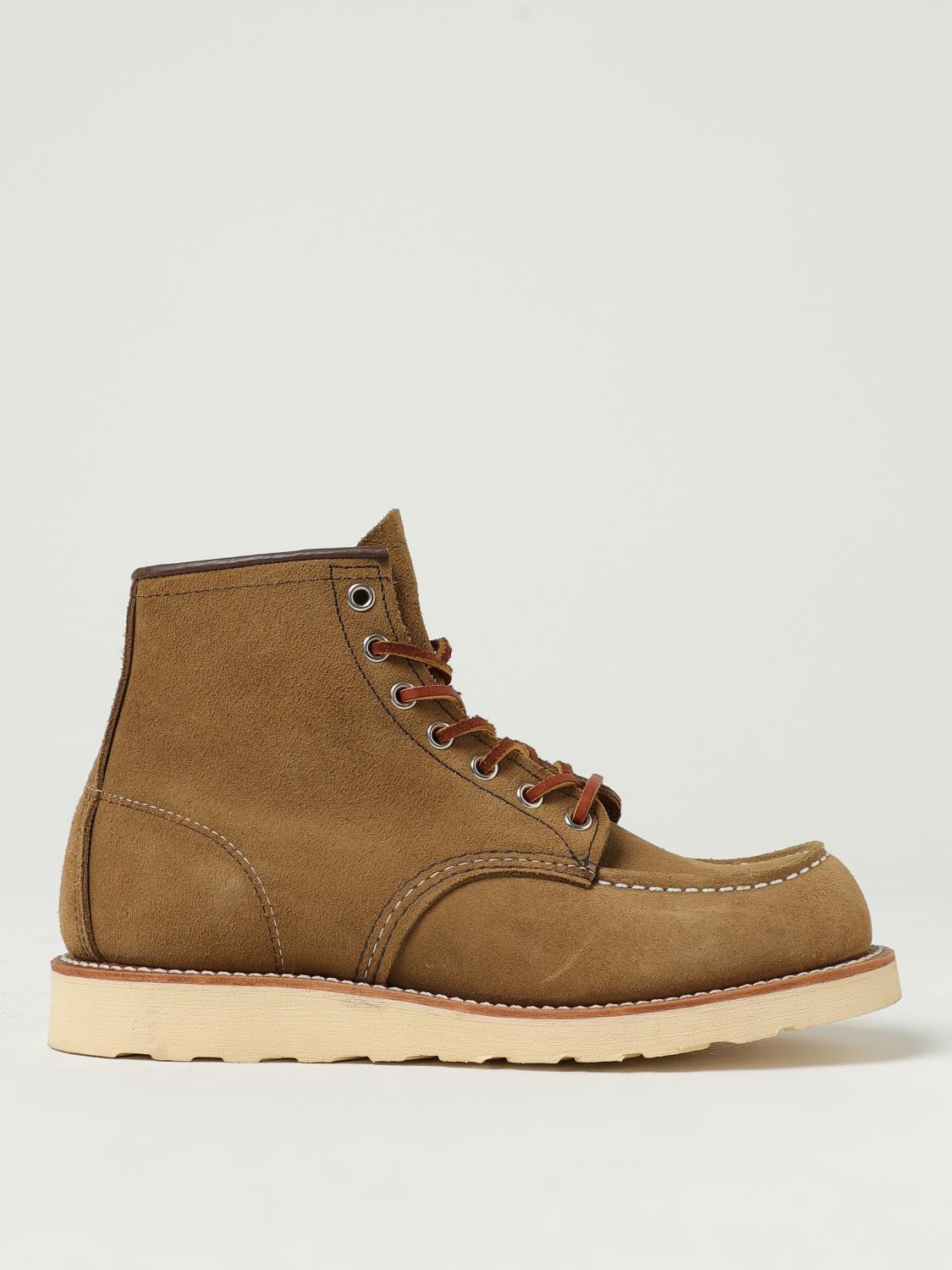 RED WING: Shoes men - Beige | Red Wing boots 08881 online at GIGLIO.COM