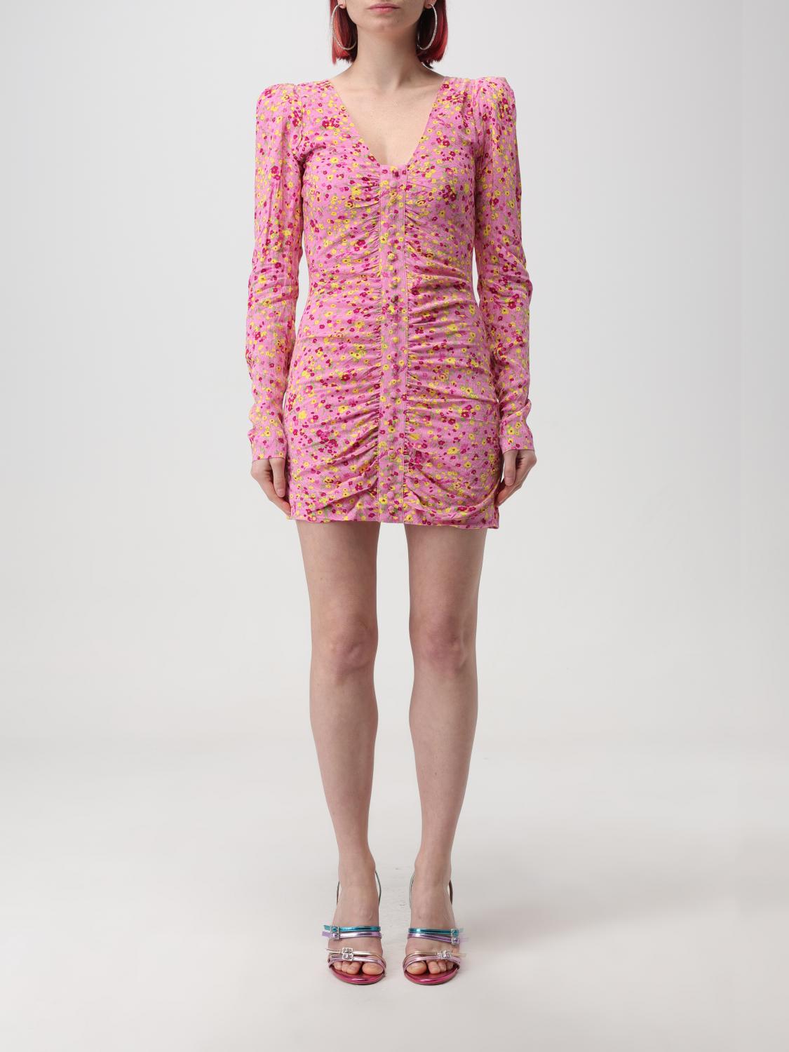 ROTATE: Dress woman - Pink | Rotate dress 1101051100 online at GIGLIO.COM