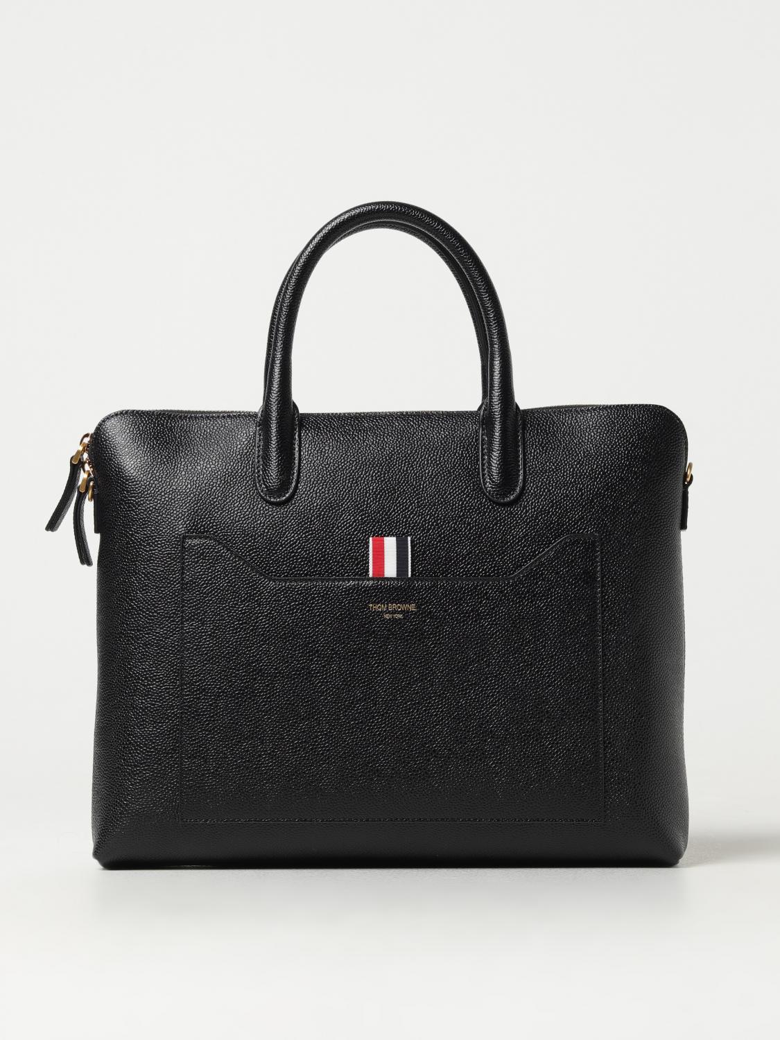 THOM BROWNE: Bags men - Black | Thom Browne shoulder bag MAG444A00198 ...
