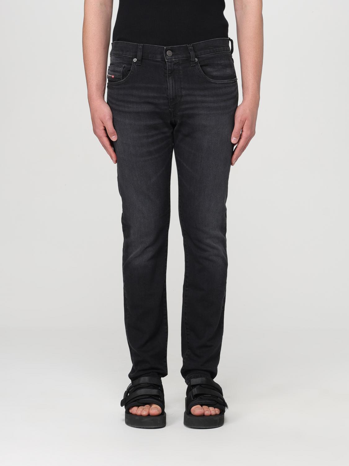 DIESEL: Pants men - Black | Diesel pants A0355809H32 online at GIGLIO.COM