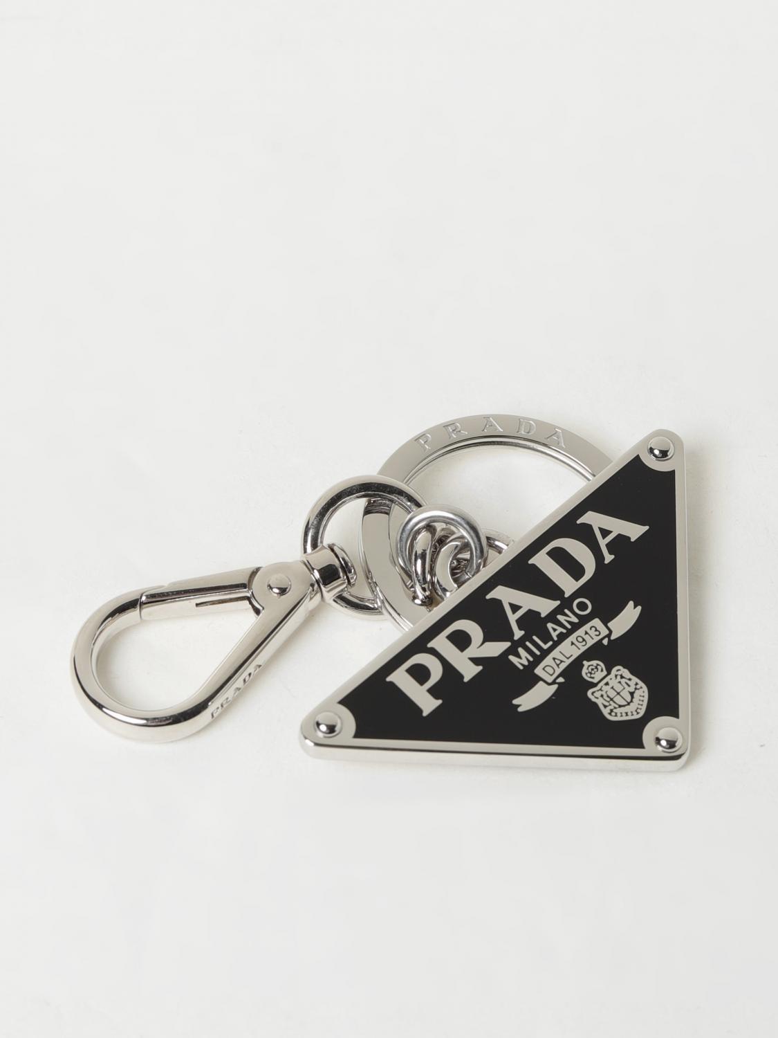 Prada Outlet: Porte-clés femme - Noir | Porte-Clés Prada 1PS05766A en ...