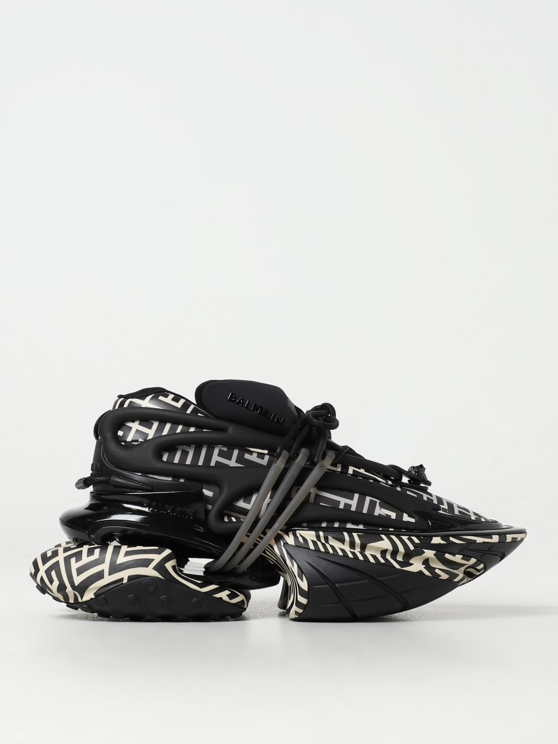 BALMAIN: Baskets homme - Ivoir | Baskets Balmain CM1VJ309KPNR en ligne ...