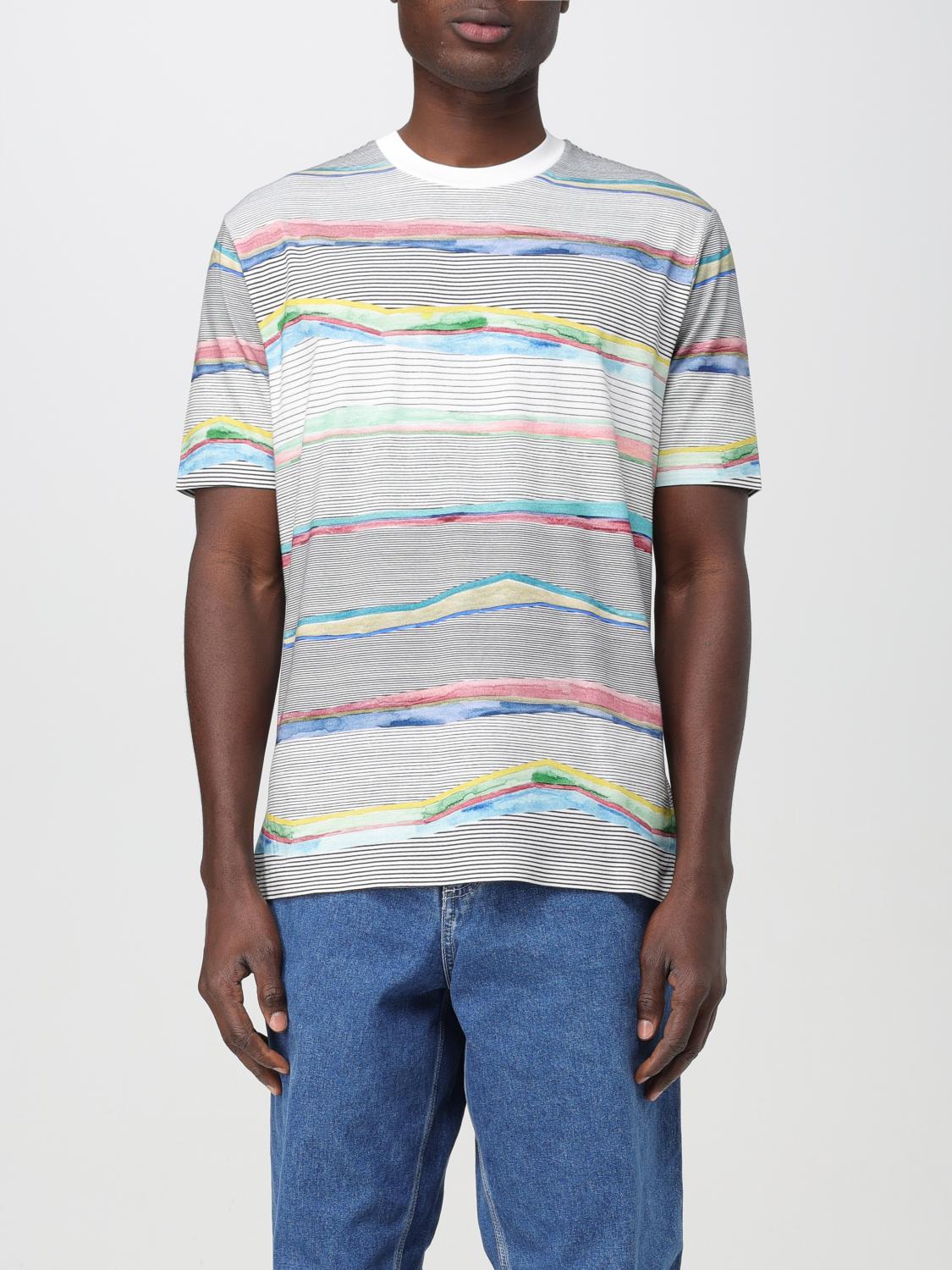 PS PAUL SMITH: T-shirt men - White | Ps Paul Smith t-shirt M2R220XM21989 online at GIGLIO.COM