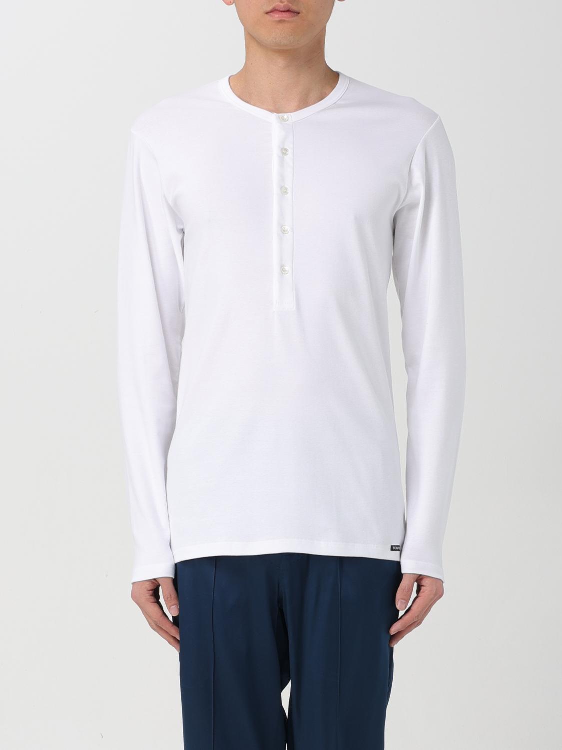 TOM FORD: Jumper men - White | Tom Ford t-shirt T4M151040 online at ...