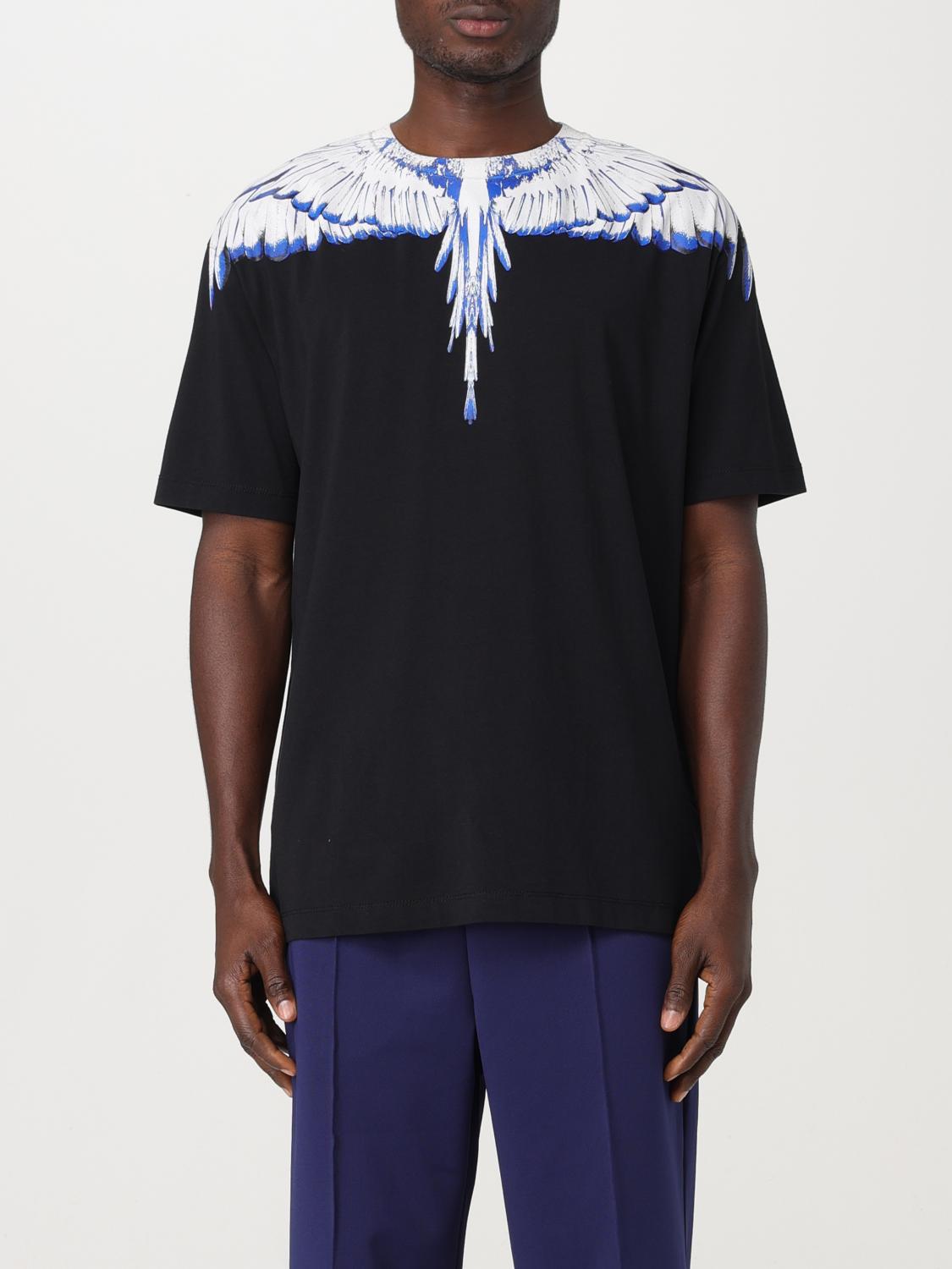 MARCELO BURLON COUNTY OF MILAN: T-shirt men - Black | Marcelo Burlon ...