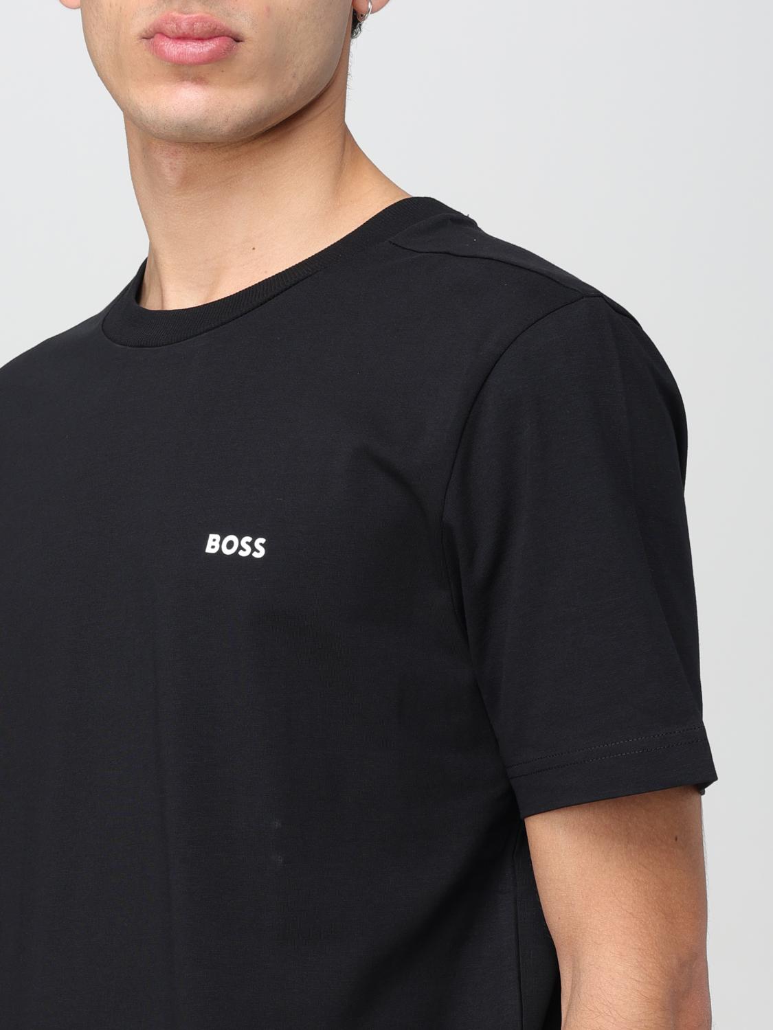 BOSS: T-shirt men - Black | Boss t-shirt 50469057 online at GIGLIO.COM