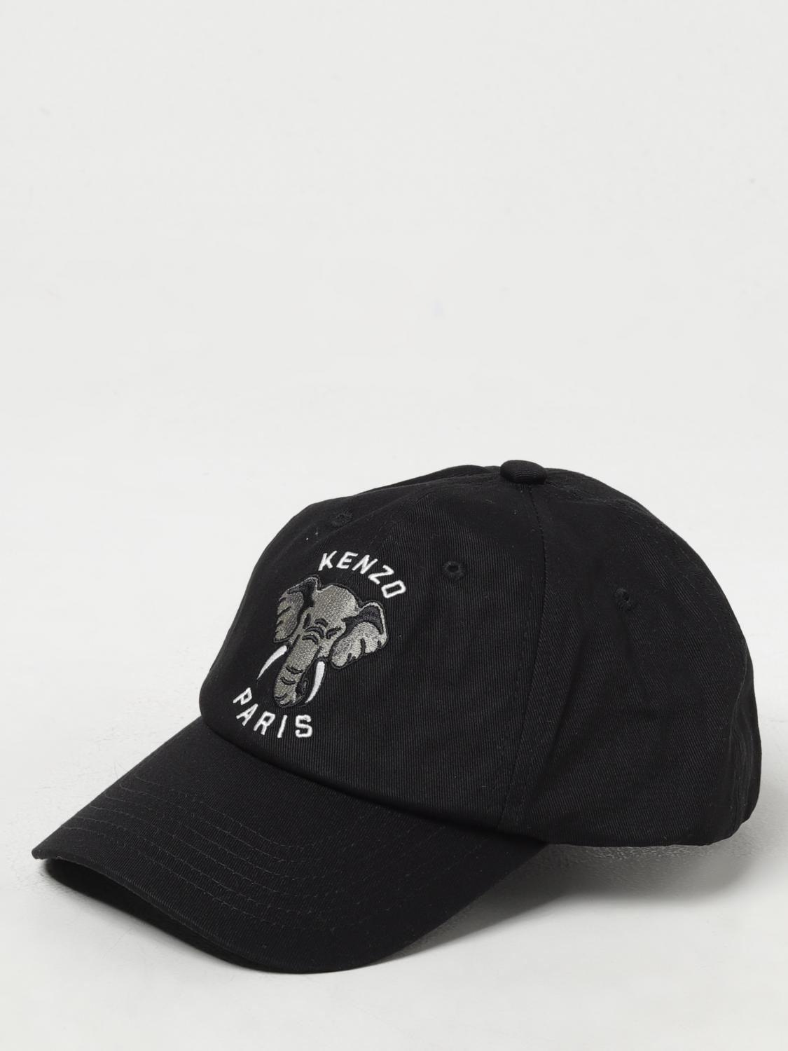 KENZO: Hat men - Black | Kenzo hat FE58AC601F41 online at GIGLIO.COM