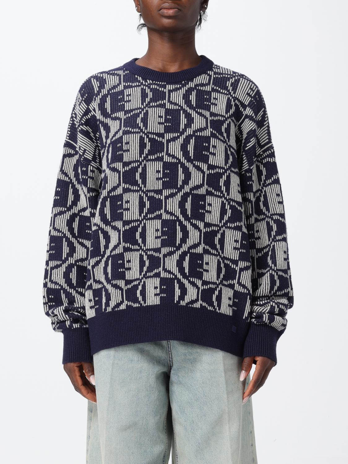 ACNE STUDIOS: Sweater woman - Navy | Acne Studios sweater C60081 online ...