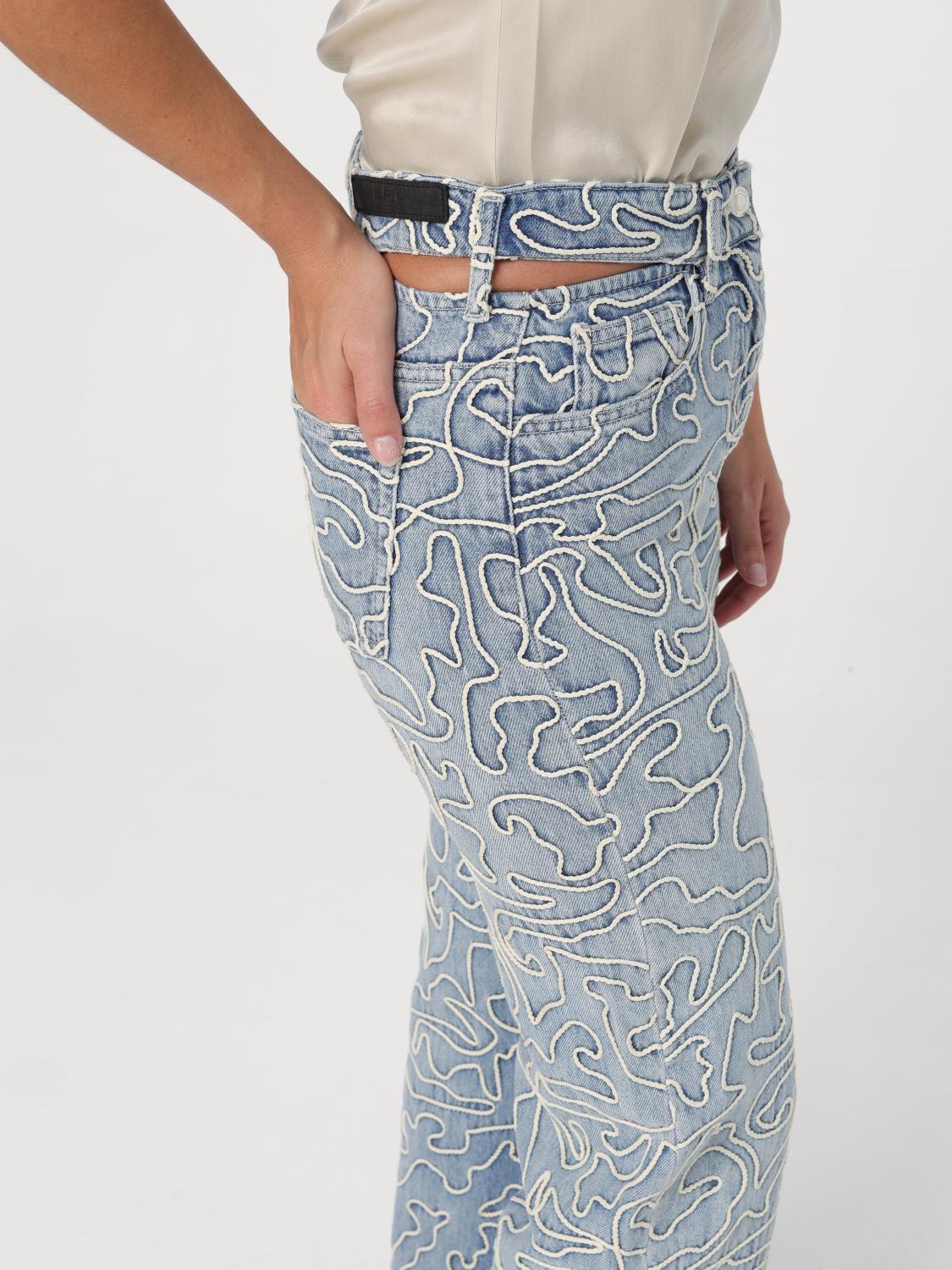 Iro Pants woman - Blue | WP23LAMBERT | GIGLIO.COM