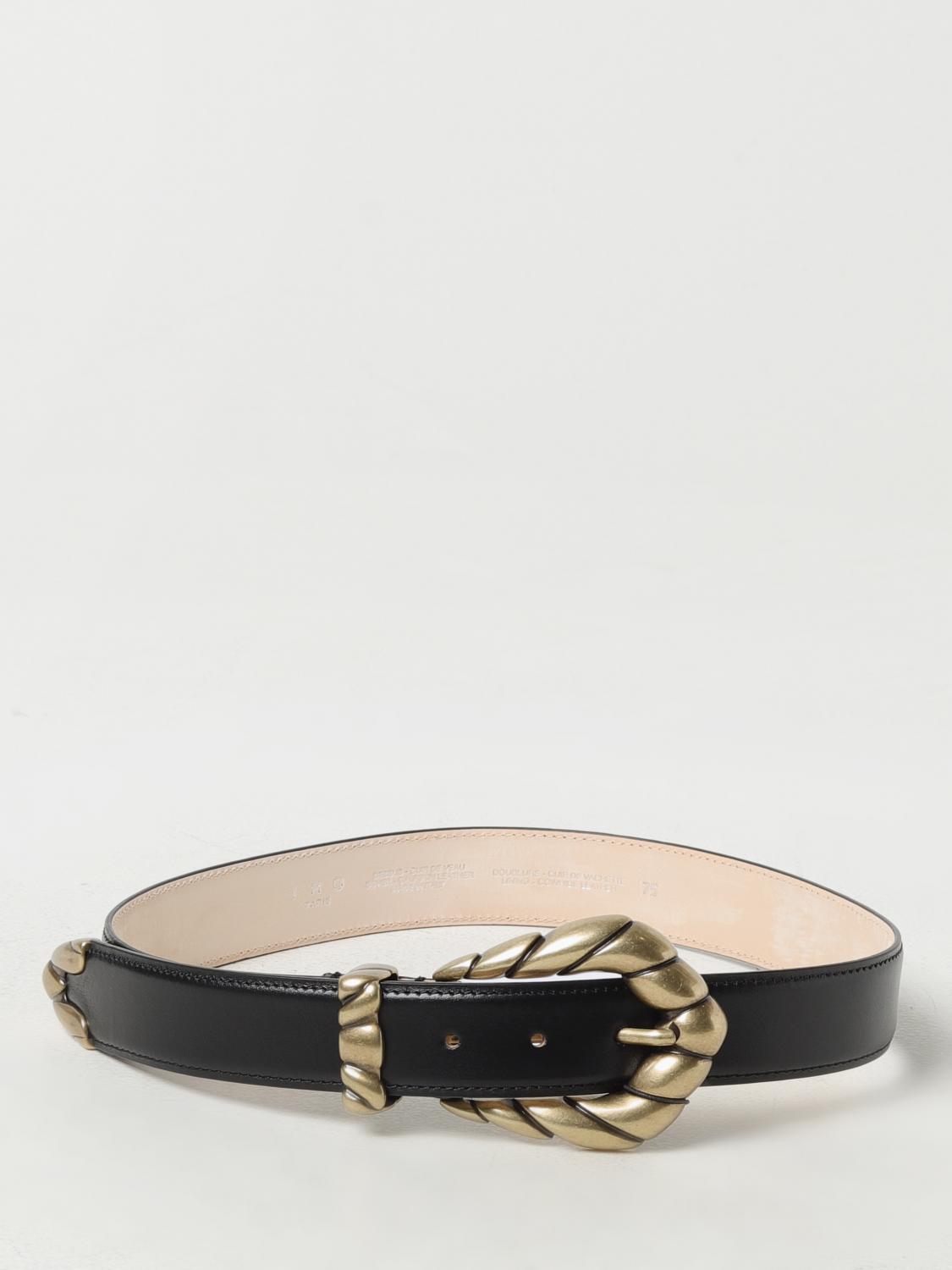 IRO: Belt woman - Black | Iro belt WF128EMBELLAGD online at GIGLIO.COM