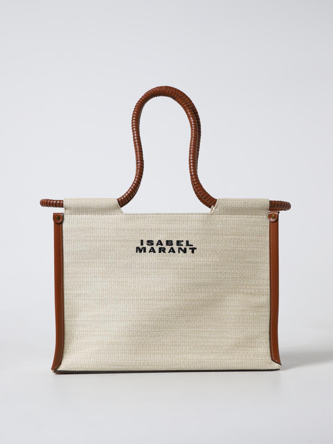 ISABEL MARANT: Handbag woman - Beige | Isabel Marant tote bags ...