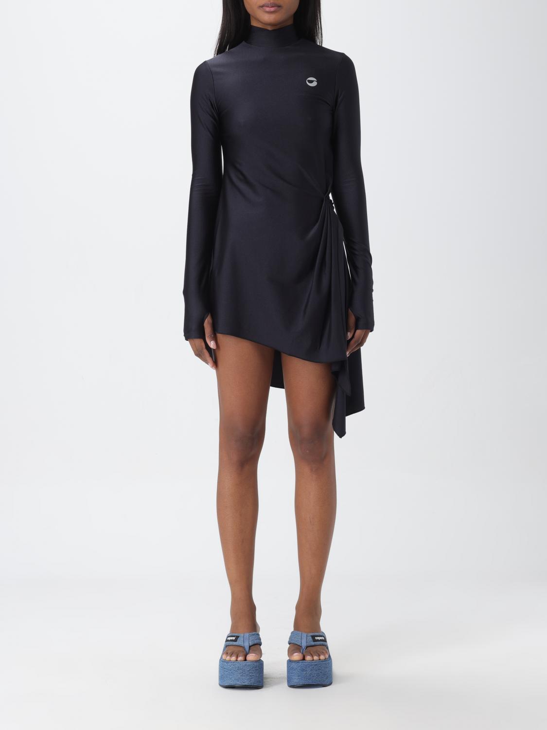 COPERNI: Dress woman - Black | Coperni dress COPJS67545 online at ...
