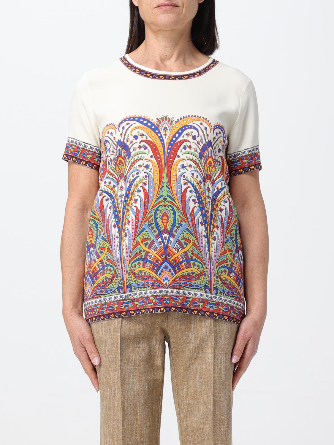 ETRO: Shirt woman - Multicolor | Etro top WRJ0025AK025 online at GIGLIO.COM