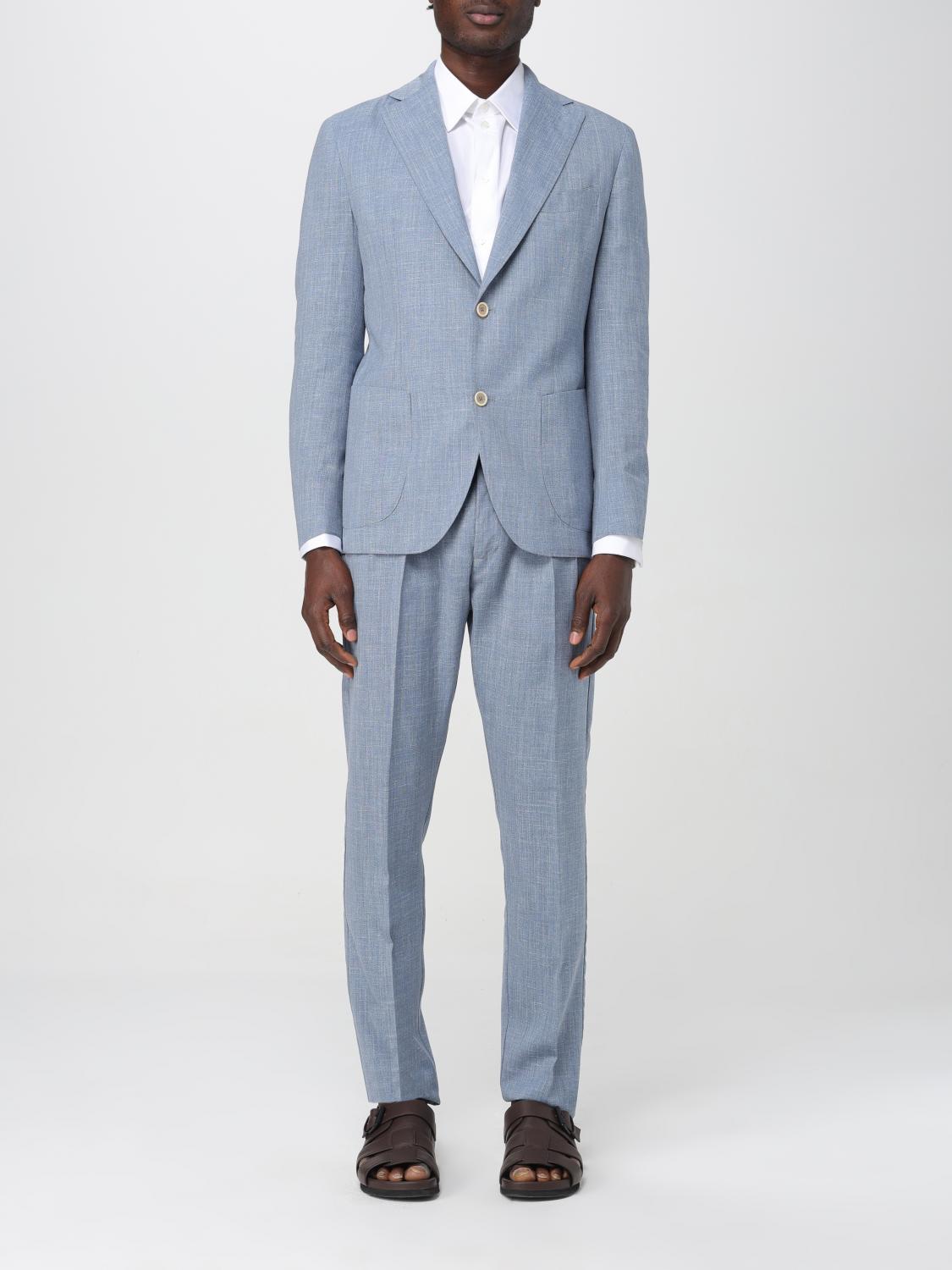 ELEVENTY: Suit men - Denim | Eleventy suit I75ABUC10TES0I045 online at ...