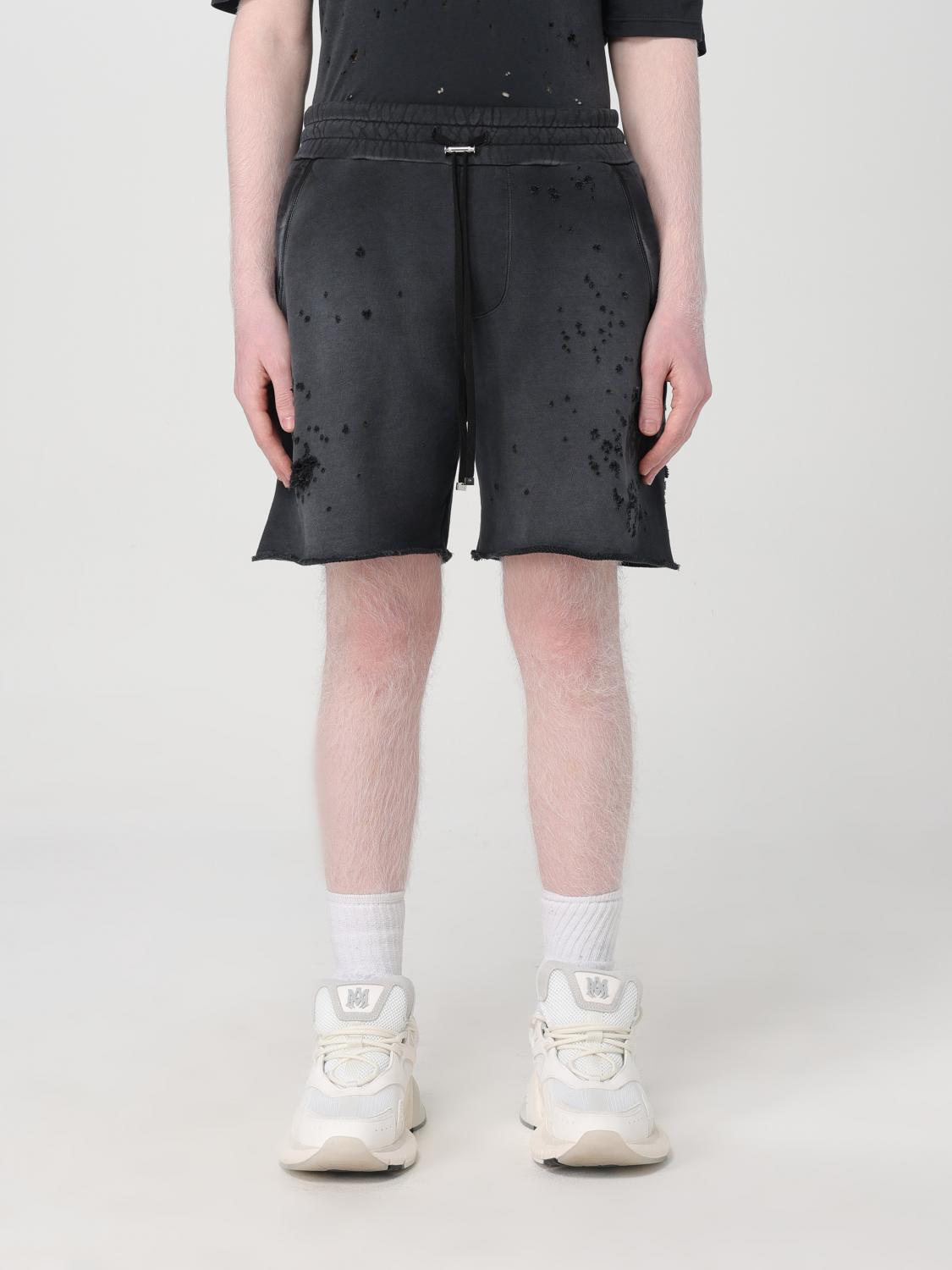 AMIRI: Short men - Black | Amiri shorts AMJYSS1001 online at GIGLIO.COM