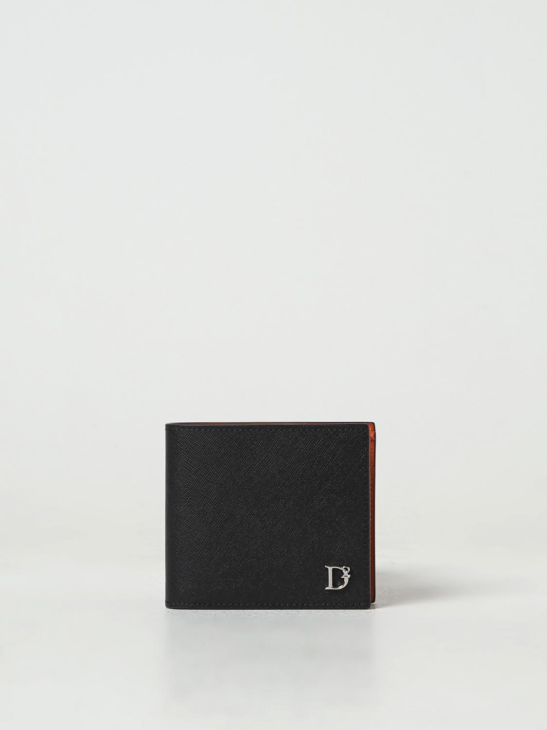 DSQUARED2: Wallet men - Black | Dsquared2 wallet WAM003001501209 online ...