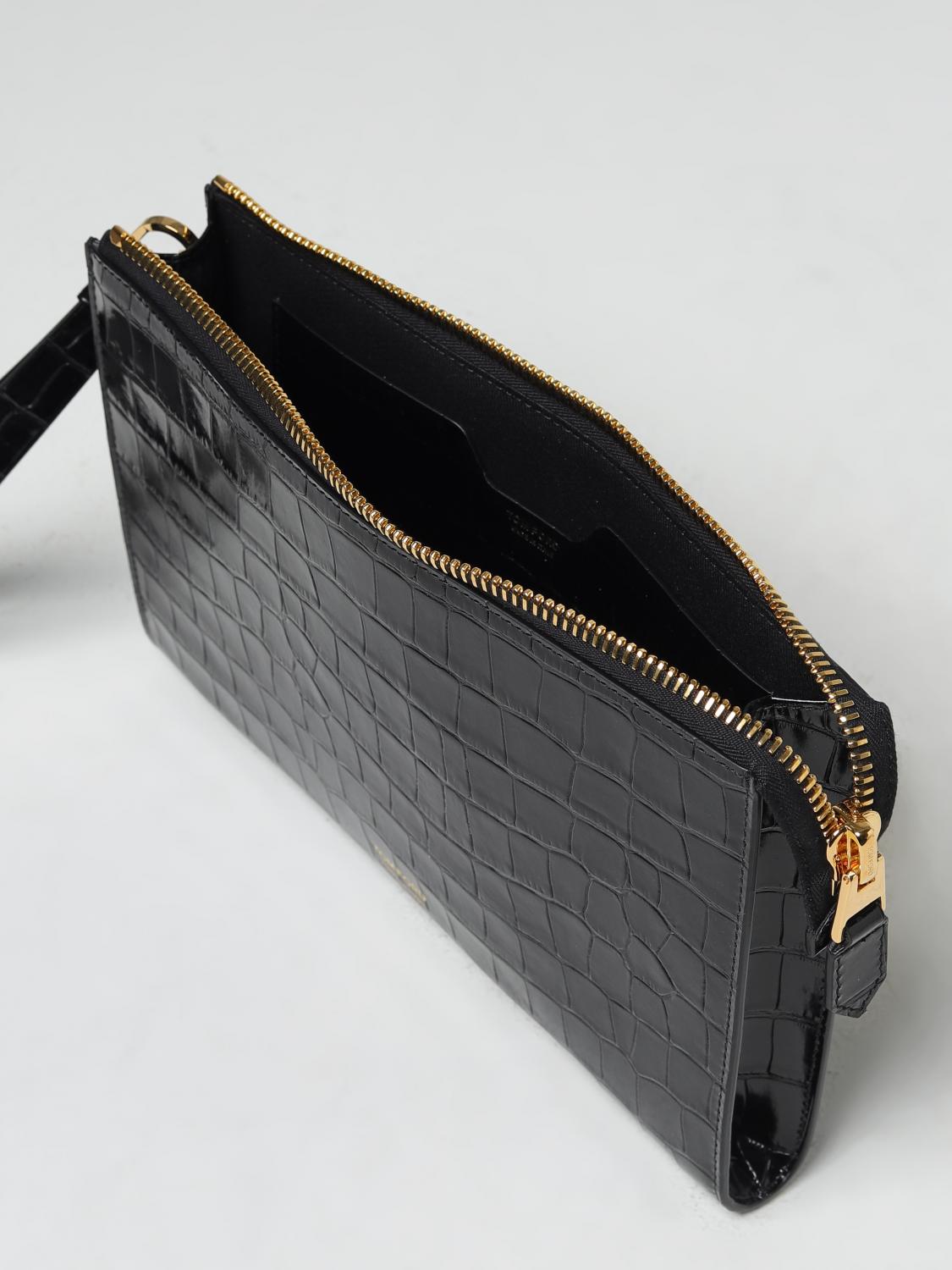 Tom Ford Pocket square men - Black | H0500LCL403G | GIGLIO.COM