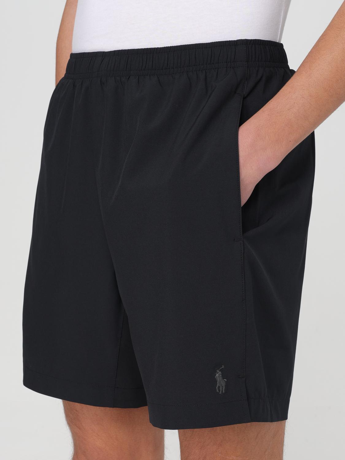 POLO RALPH LAUREN: Short men - Black | Polo Ralph Lauren shorts ...