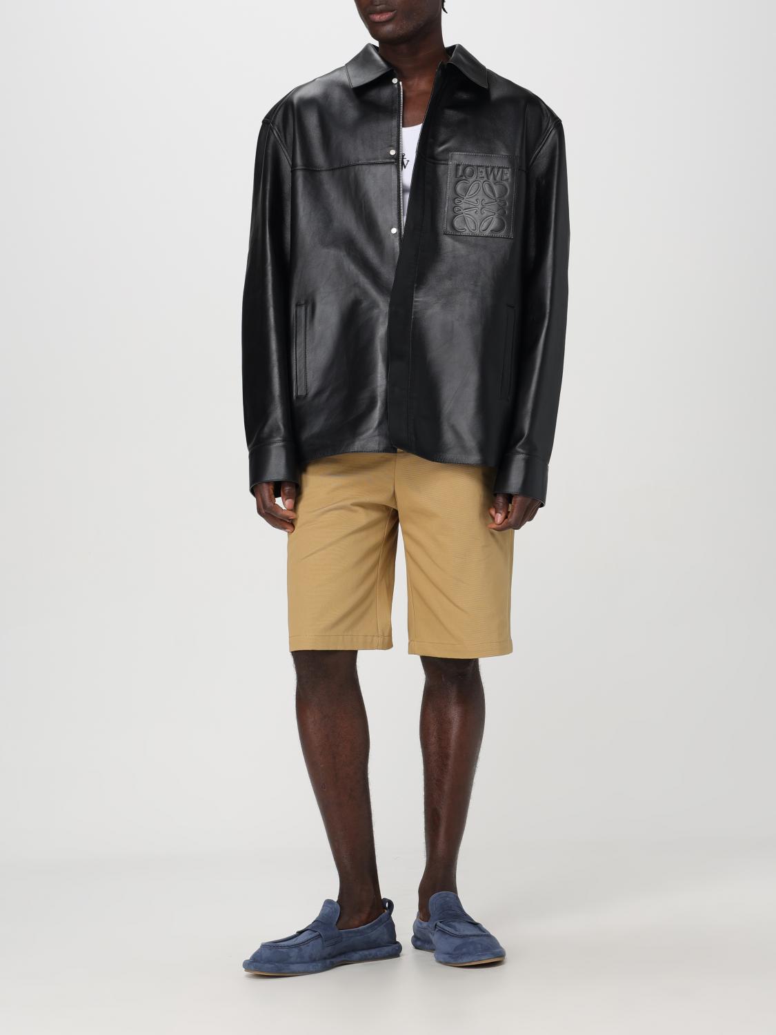 LOEWE: Jacket men - Black | Loewe jacket H526Y31L14 online at GIGLIO.COM