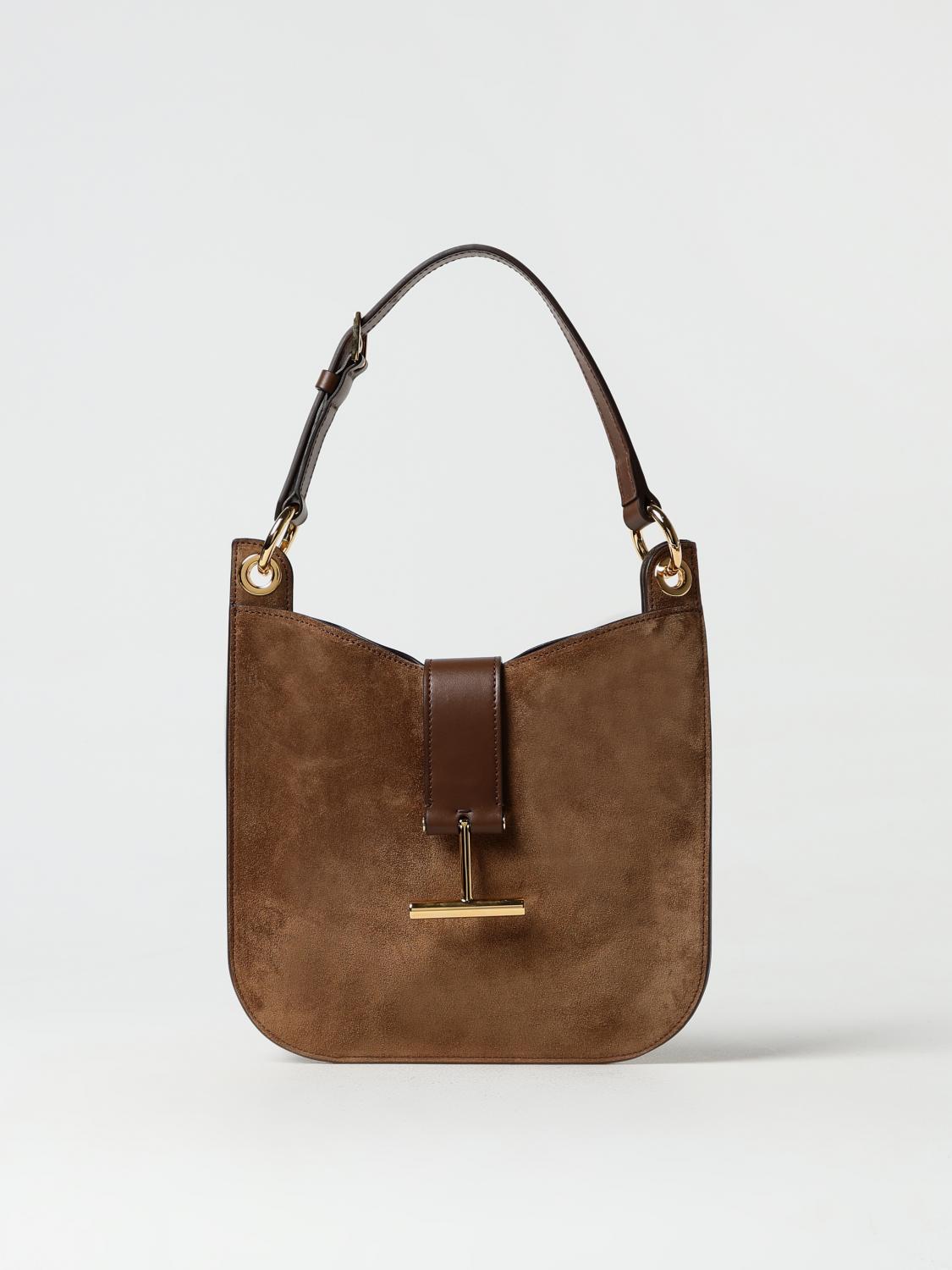 TOM FORD: Crossbody bags woman - Brown | Tom Ford shoulder bag ...