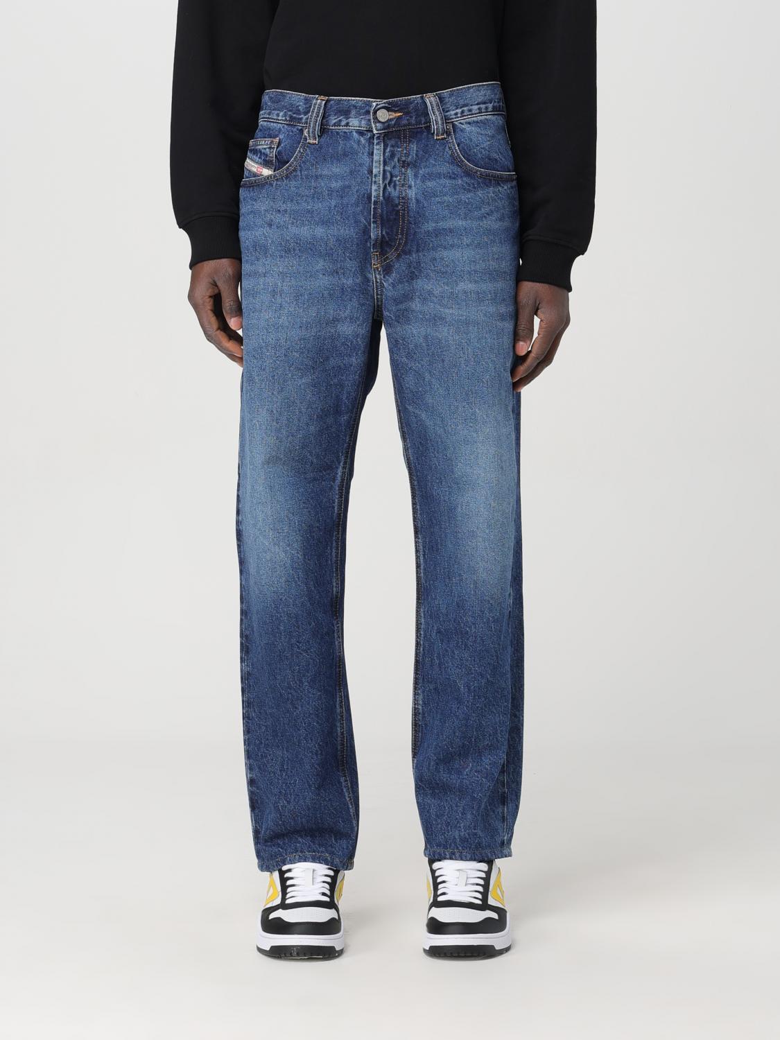 DIESEL: Jeans men - Denim | Diesel jeans A0414909I27 online at GIGLIO.COM
