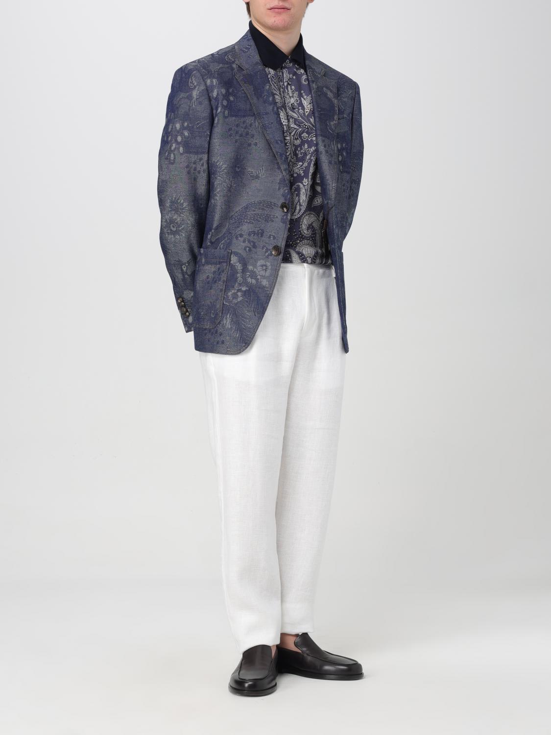 Etro Jacket men - Blue | MRNA000299TTE14 | GIGLIO.COM