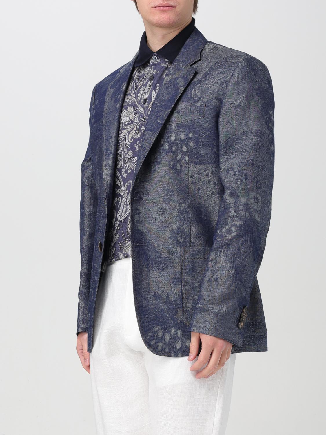 Etro Jacket men - Blue | MRNA000299TTE14 | GIGLIO.COM