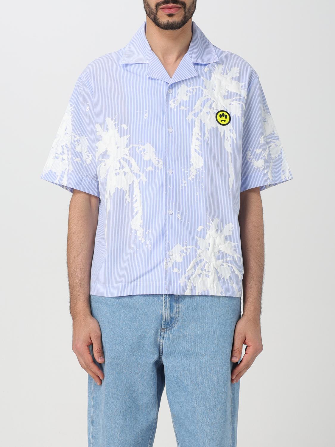 BARROW: Shirt men - Sky Blue | Barrow shirt S4BWUASI069 online at ...