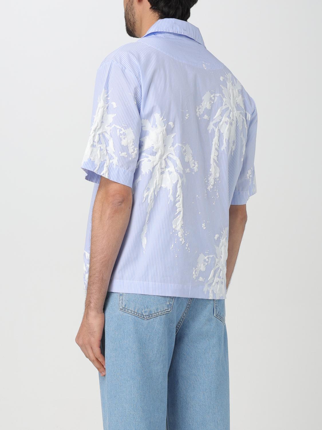 BARROW: Shirt men - Sky Blue | Barrow shirt S4BWUASI069 online at ...