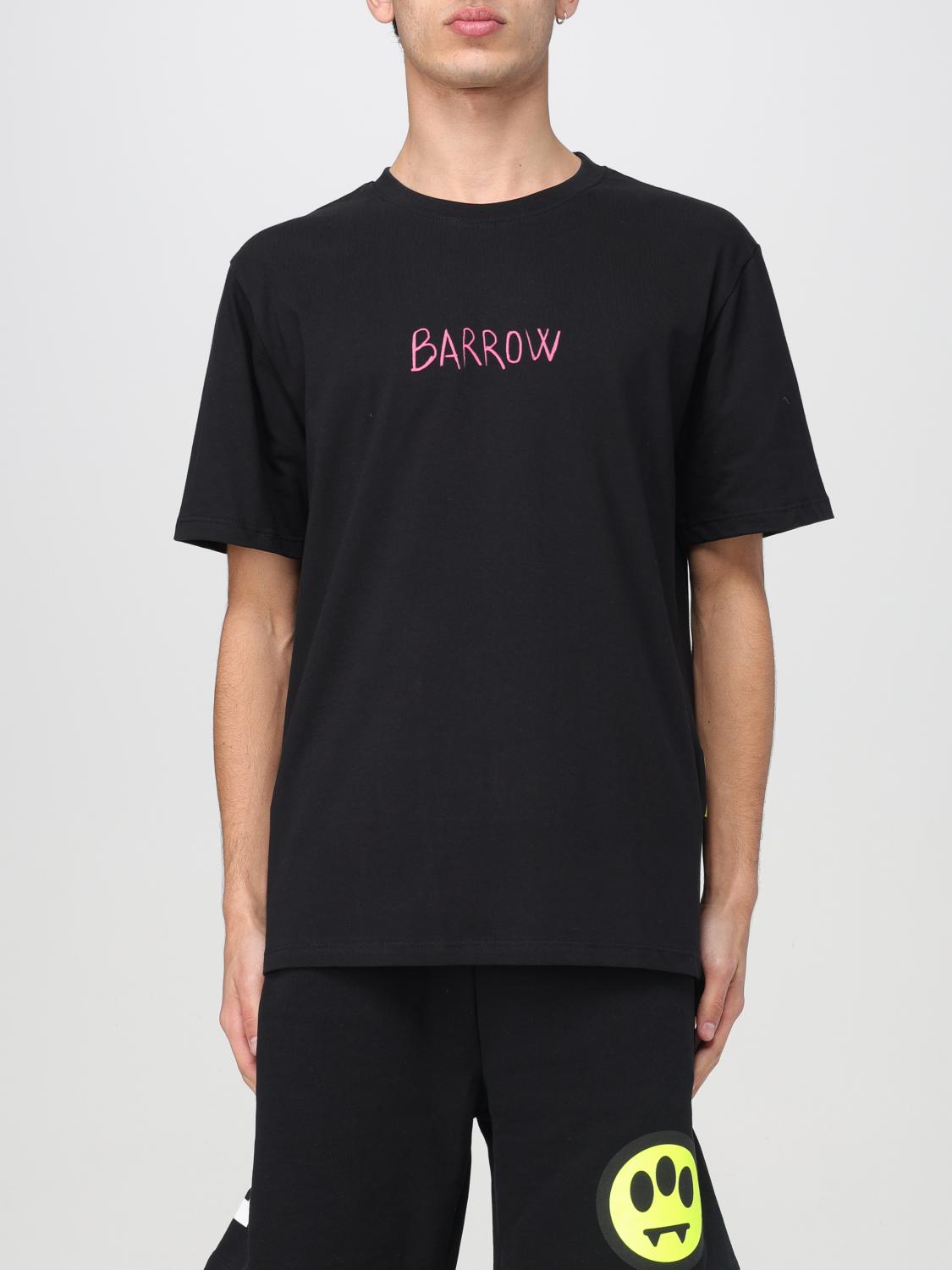 BARROW: T-shirt men - Black | Barrow t-shirt S4BWUATH146 online at ...