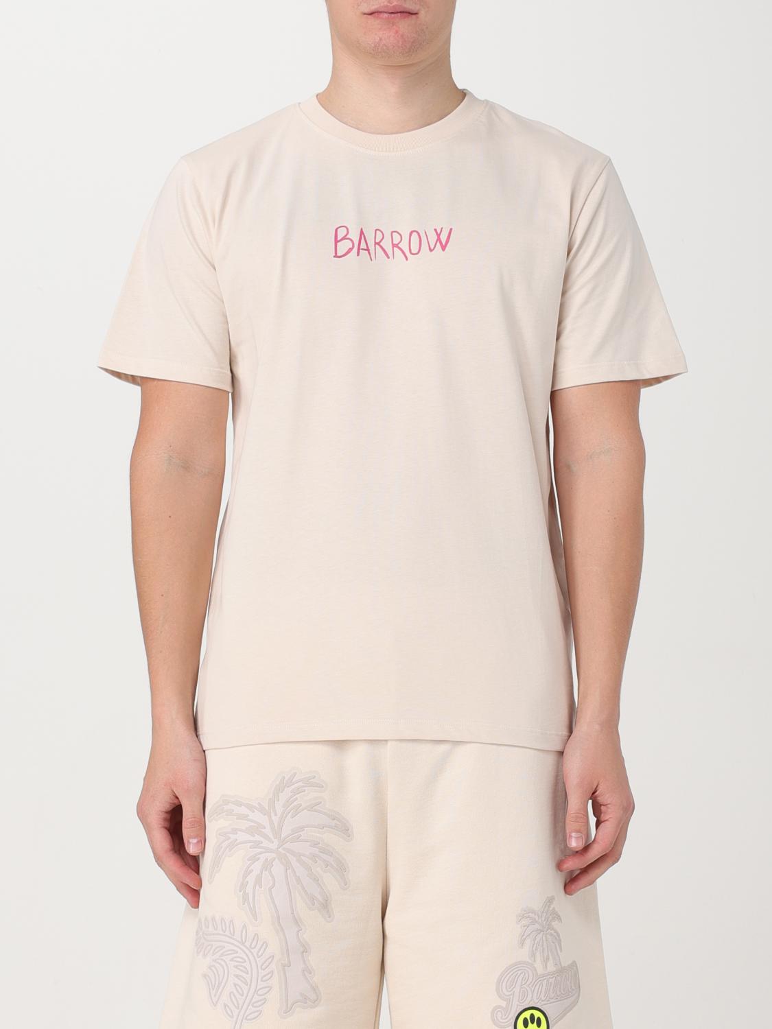 BARROW: T-shirt men - Beige | Barrow t-shirt S4BWUATH146 online at ...