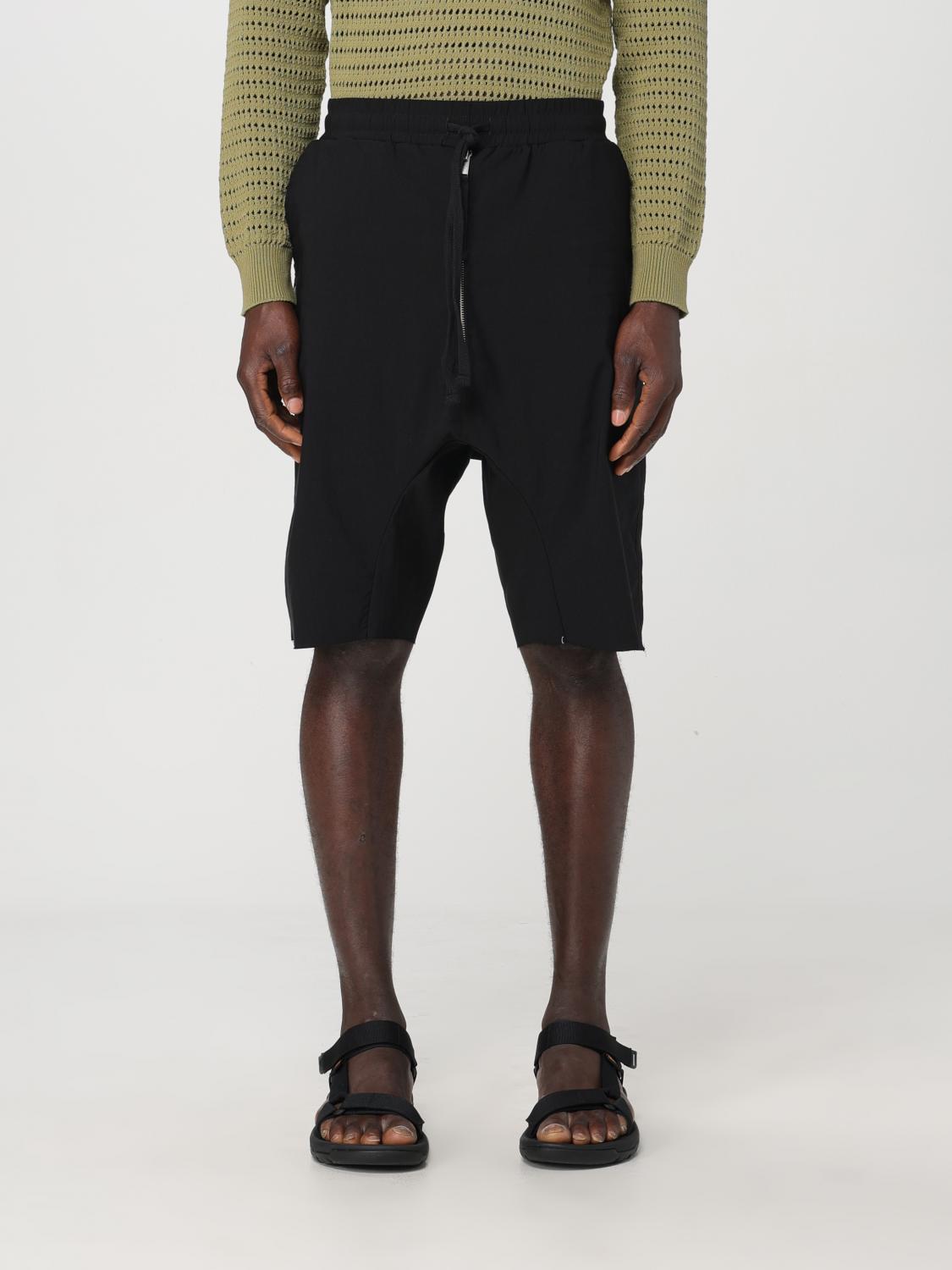 THOM KROM: Short men - Black | Thom Krom shorts MST439 online at GIGLIO.COM