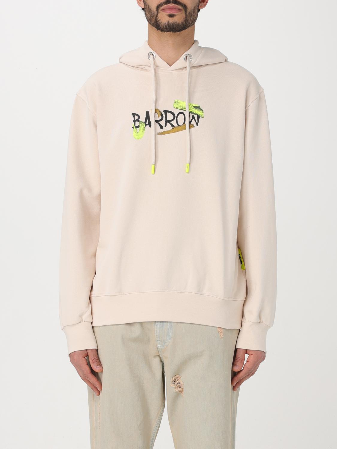 BARROW: Sweatshirt men - Beige | Barrow sweatshirt S4BWUAHS051 online ...