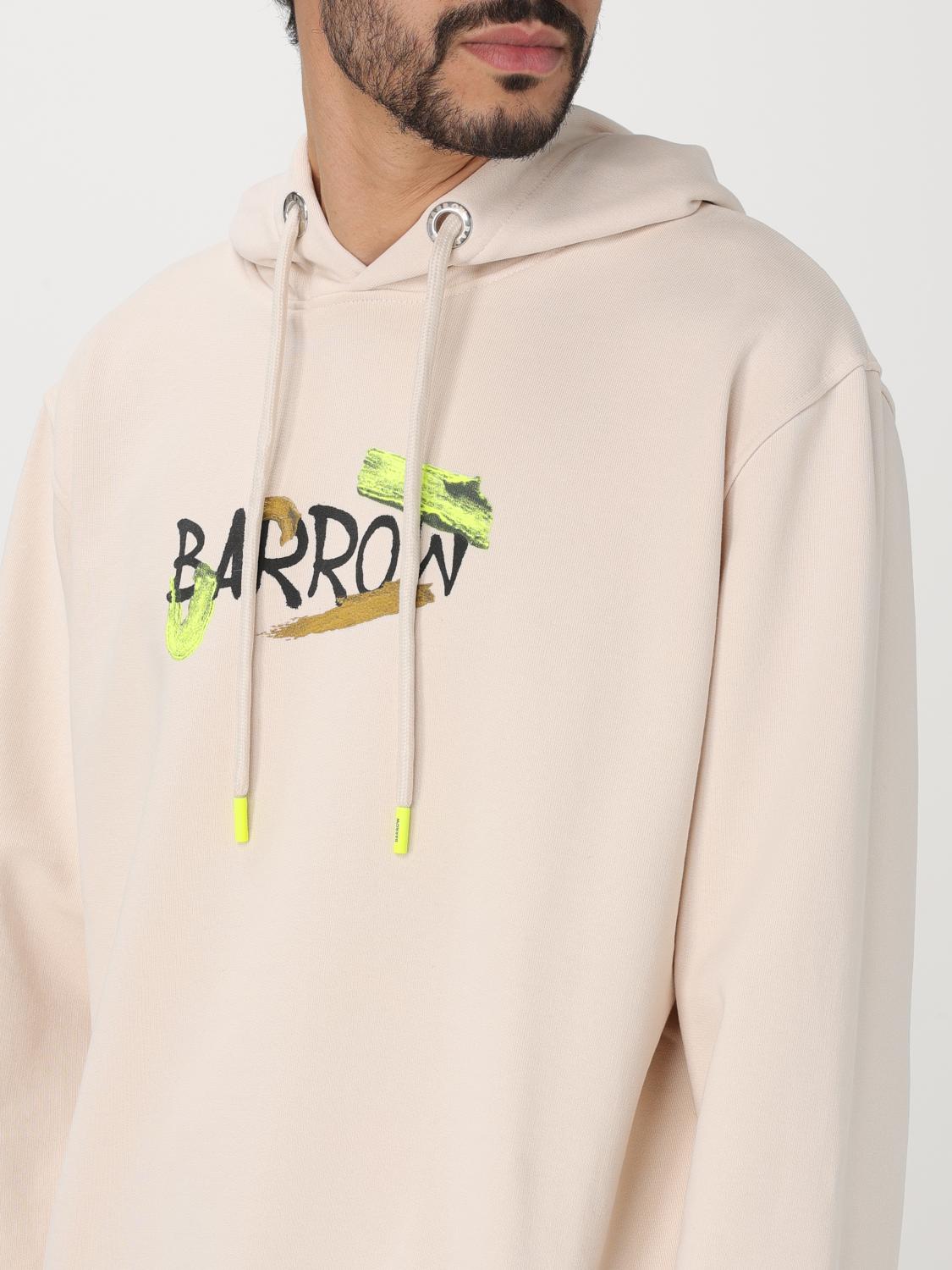 BARROW: Sweatshirt men - Beige | Barrow sweatshirt S4BWUAHS051 online ...