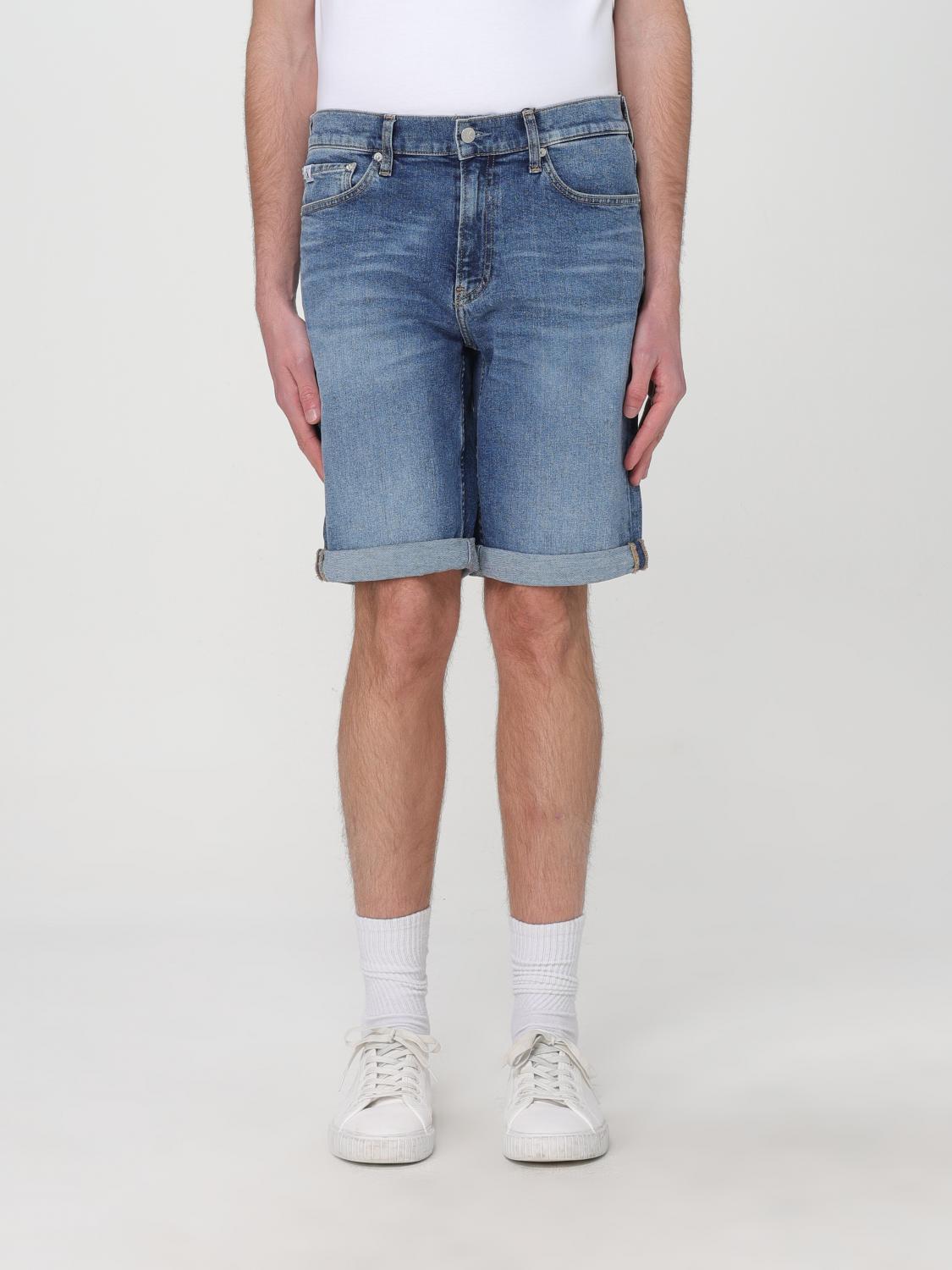 CALVIN KLEIN: Short men Ck Jeans - Blue | Calvin Klein shorts ...