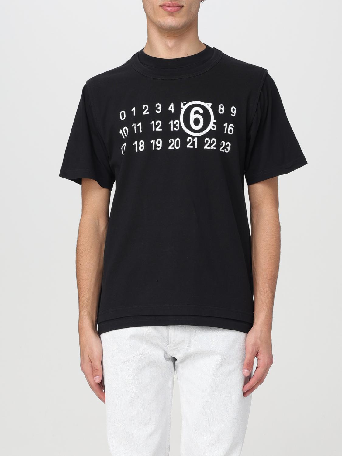 MM6 MAISON MARGIELA: T-shirt men - Black | Mm6 Maison Margiela t-shirt SH0GC0001STJ391 online at ...
