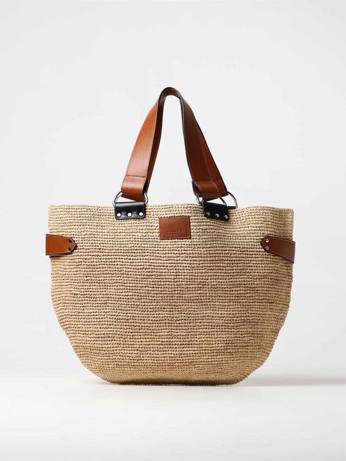 ISABEL MARANT: Handbag woman - Beige | Isabel Marant tote bag ...