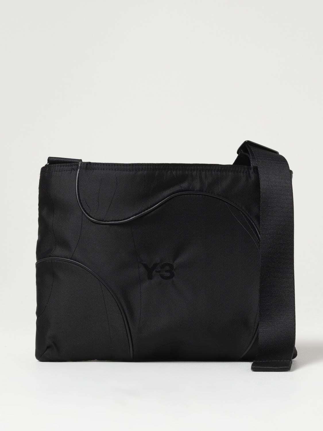 Y-3: Shoulder bag men - Black | Y-3 shoulder bag IR5776 online at ...
