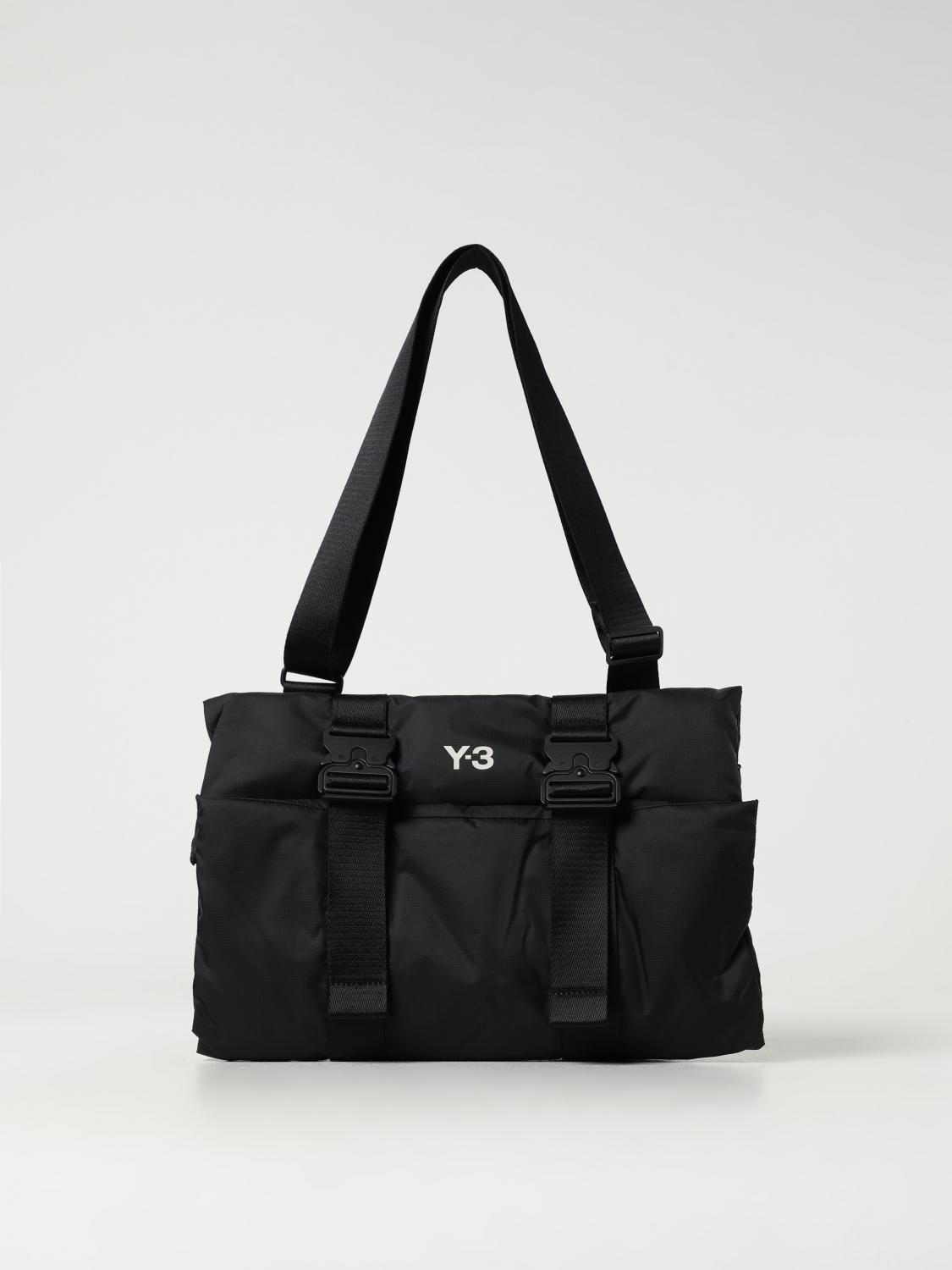 Y-3: Shoulder bag men - Black | Y-3 shoulder bag IR5775 online at ...